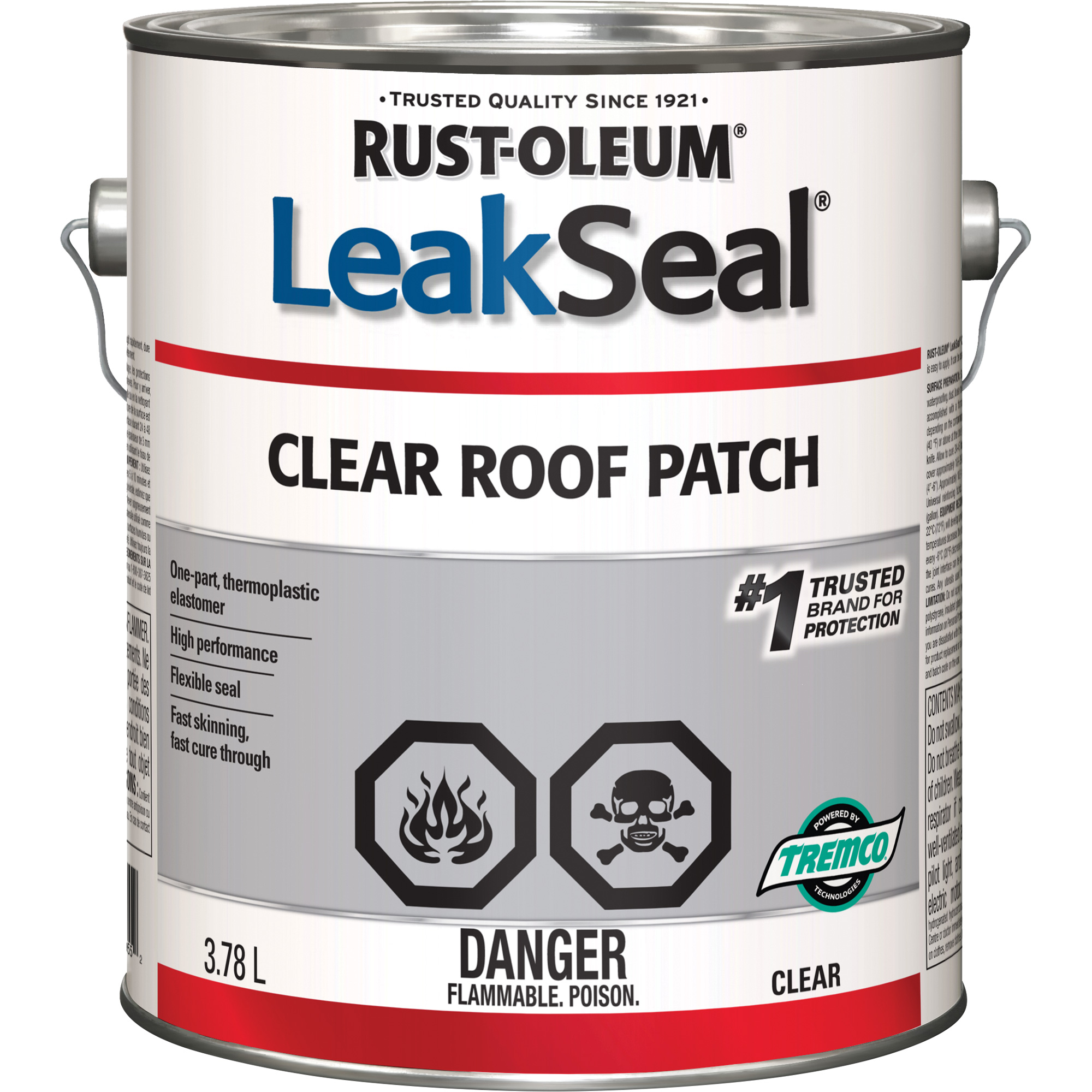 Rust-Oleum 322045 LeakSeal® Clear Roof Patch