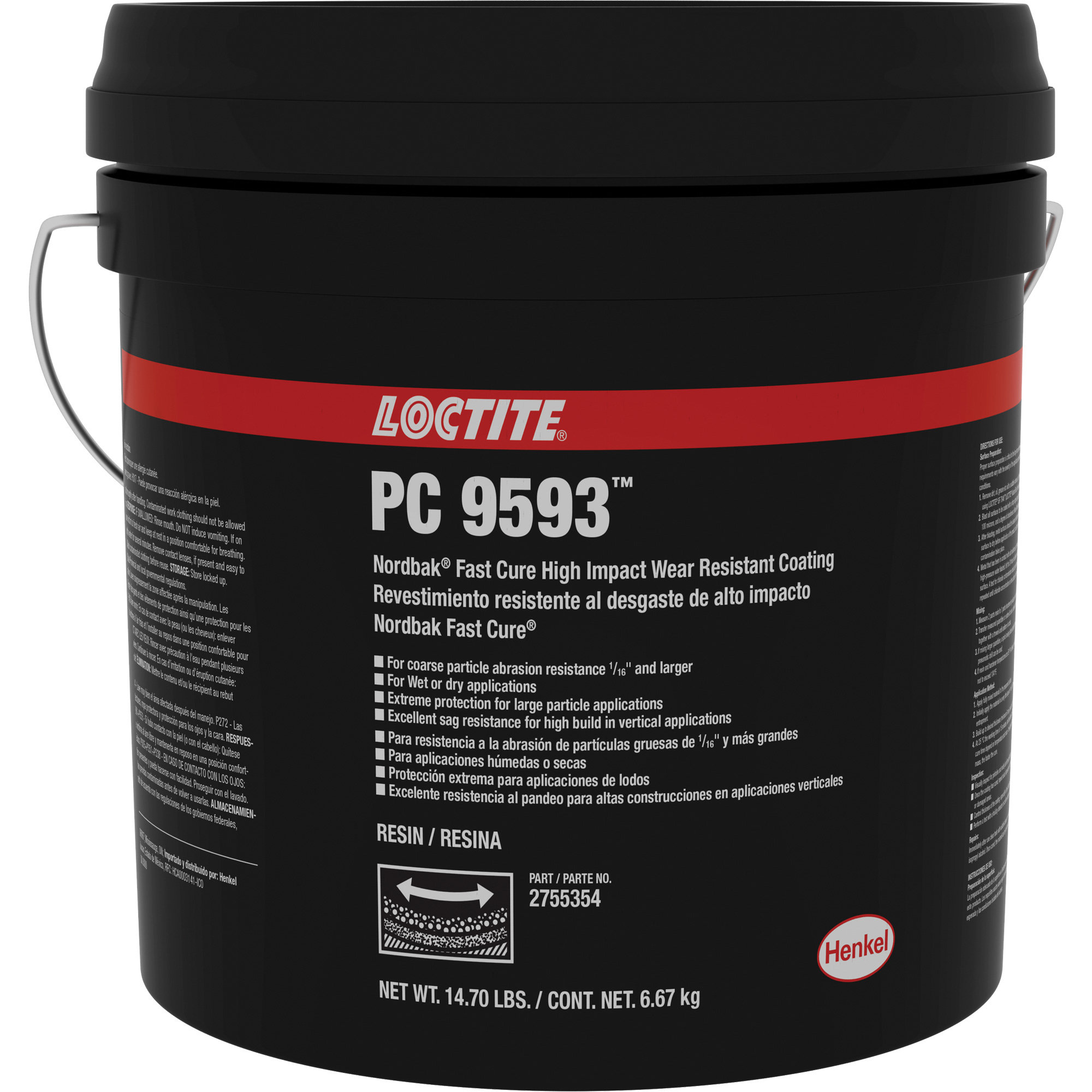 Loctite 2755354 Revêtement de protection contre lusure 9593 Nordbak ...