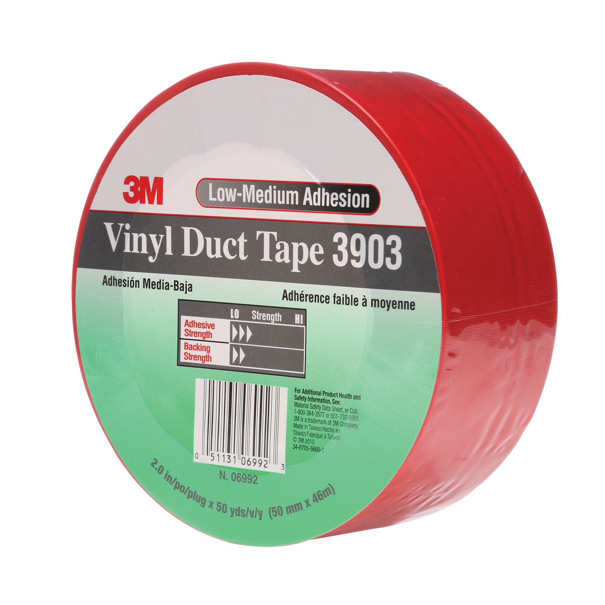3M 3903 Vinyl Duct Tape AMA097 (3903-2X50-RED) | Shop Vinyl Tape | TENAQUIP