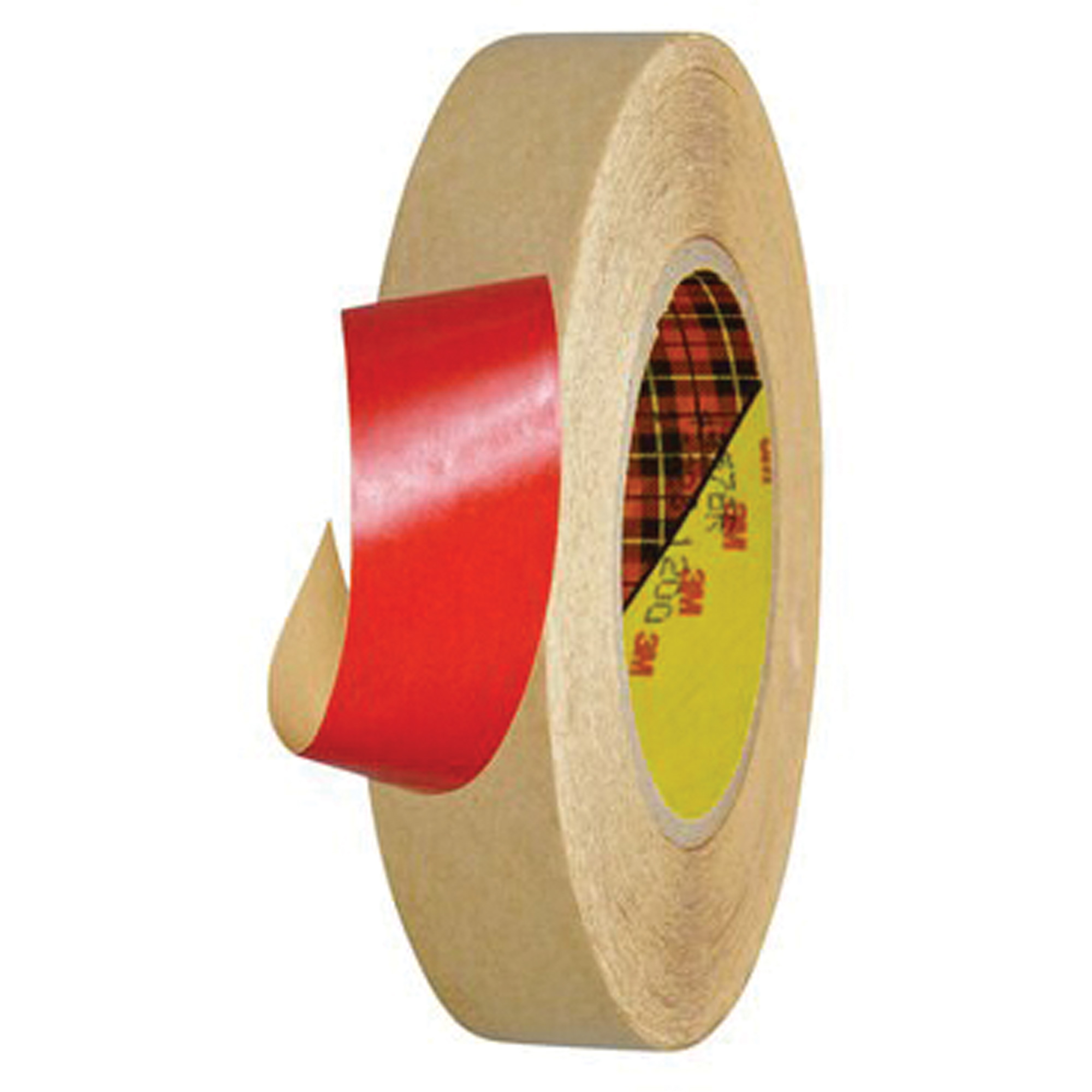 3M 9576-2X60-RED Double-Coated Tape, 55 m (180') x 48 mm (2"), 4 mils ...