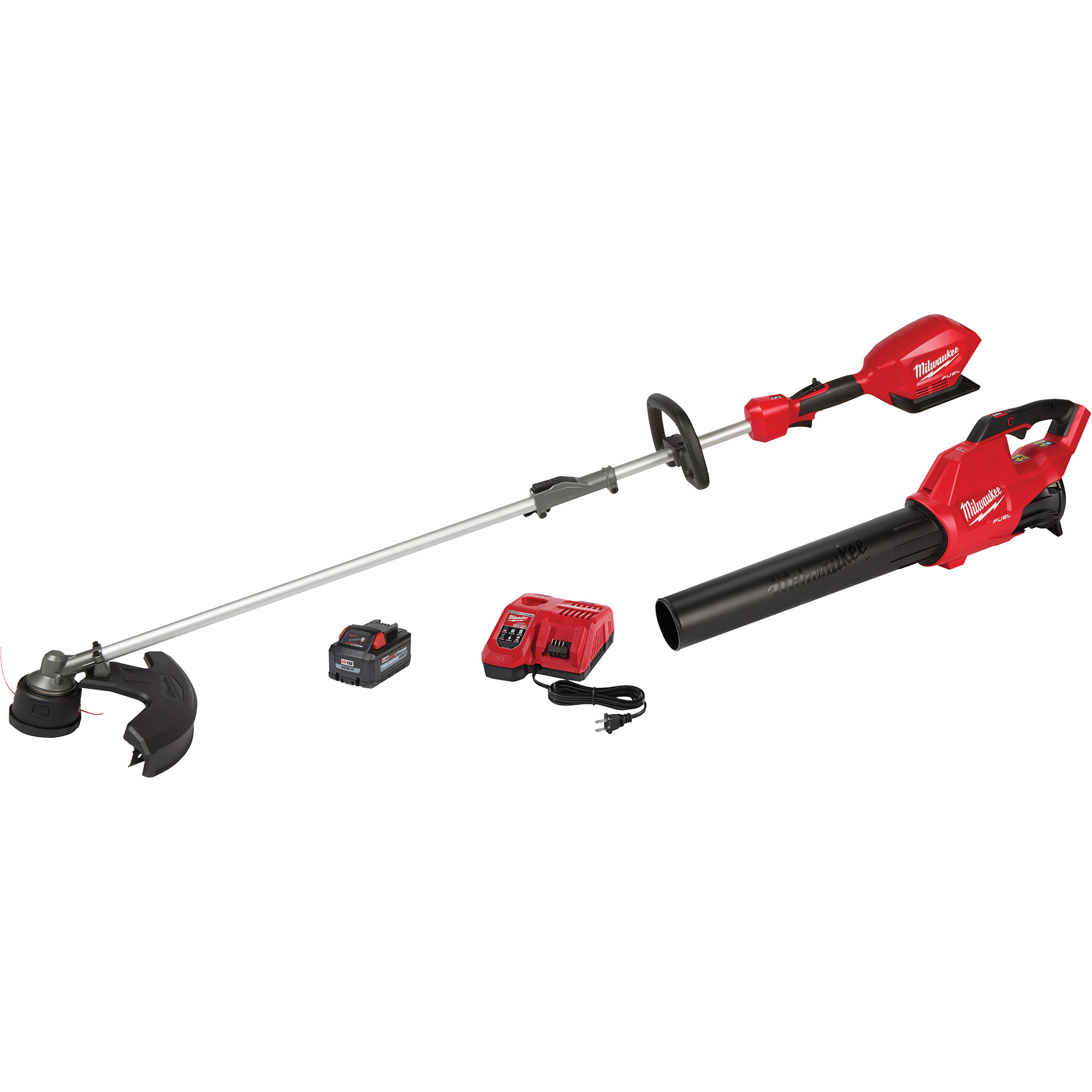 Milwaukee 3000-21 M18 Fuel String Trimmer 2-Tool Combo Kit, Lithium-Ion ...