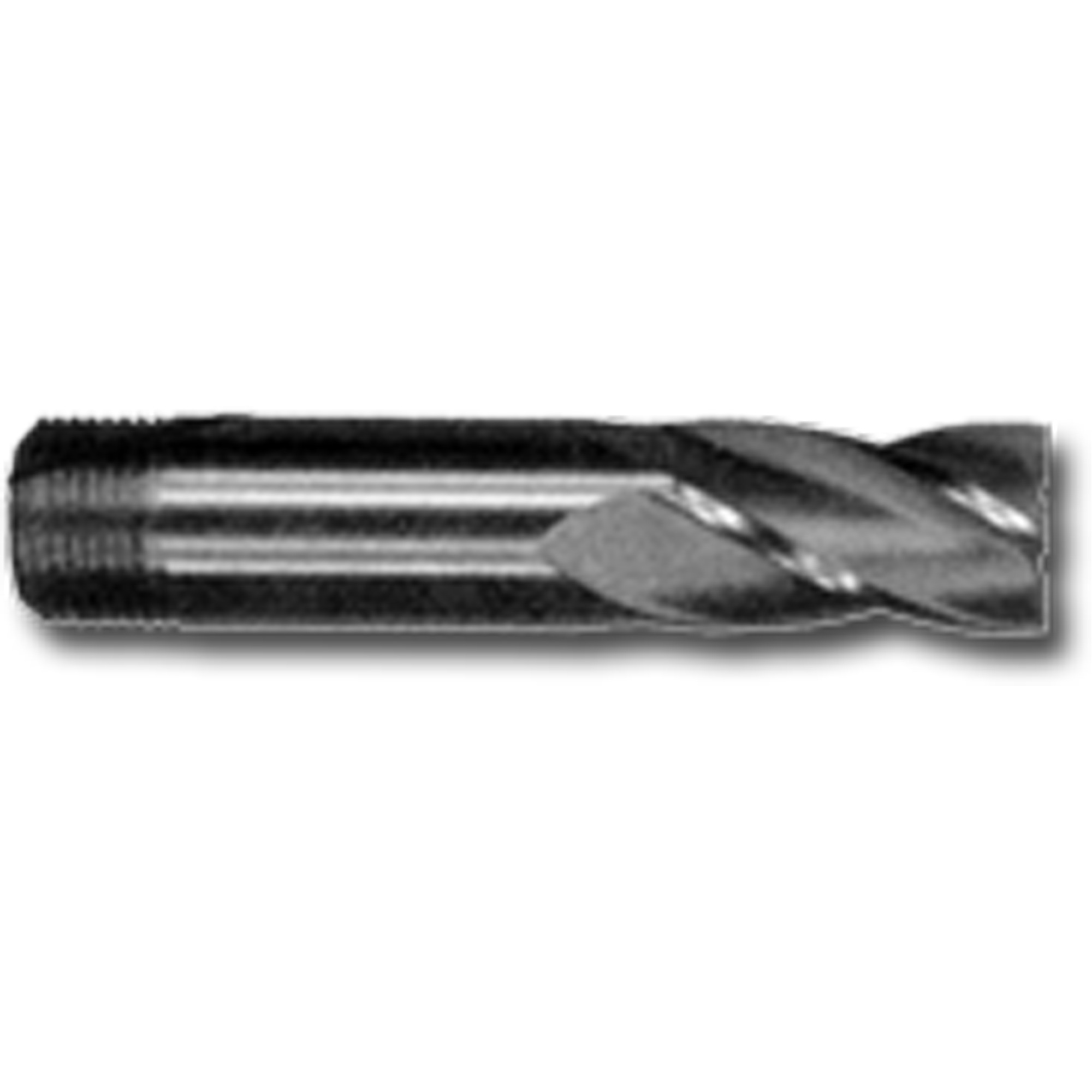 Clarkson Osborn MC03020 Threaded Shank End Mill, 5/16" Dia., 2-1/2" L ...