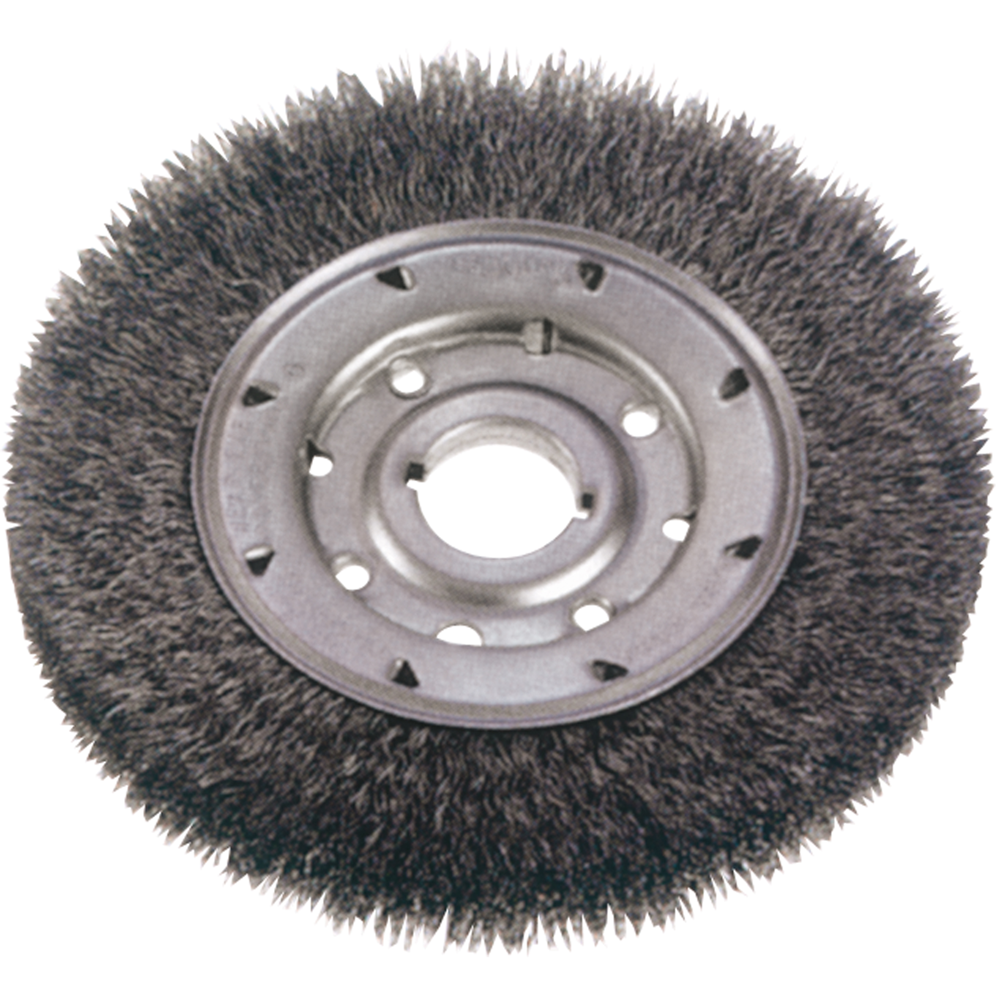 OSBORN Crimped Wire Wheel Brushes - Medium Face, 10" Dia., 0.0118" Fill ...