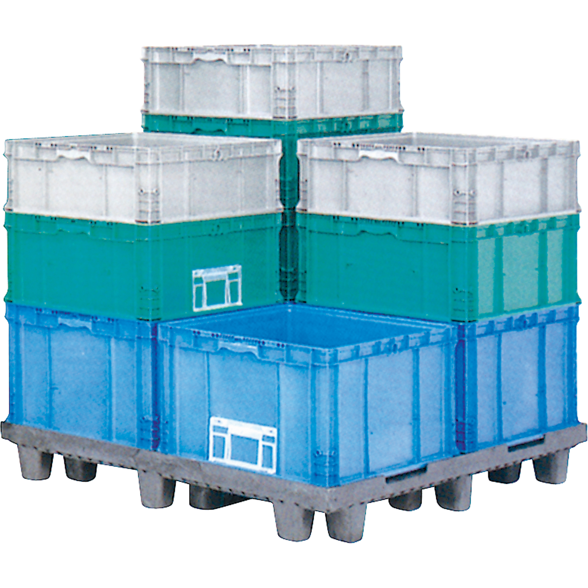 Orbis 6702097 StakPak Plus 4845 System Containers, 15" W x 12" D x 5" H ...