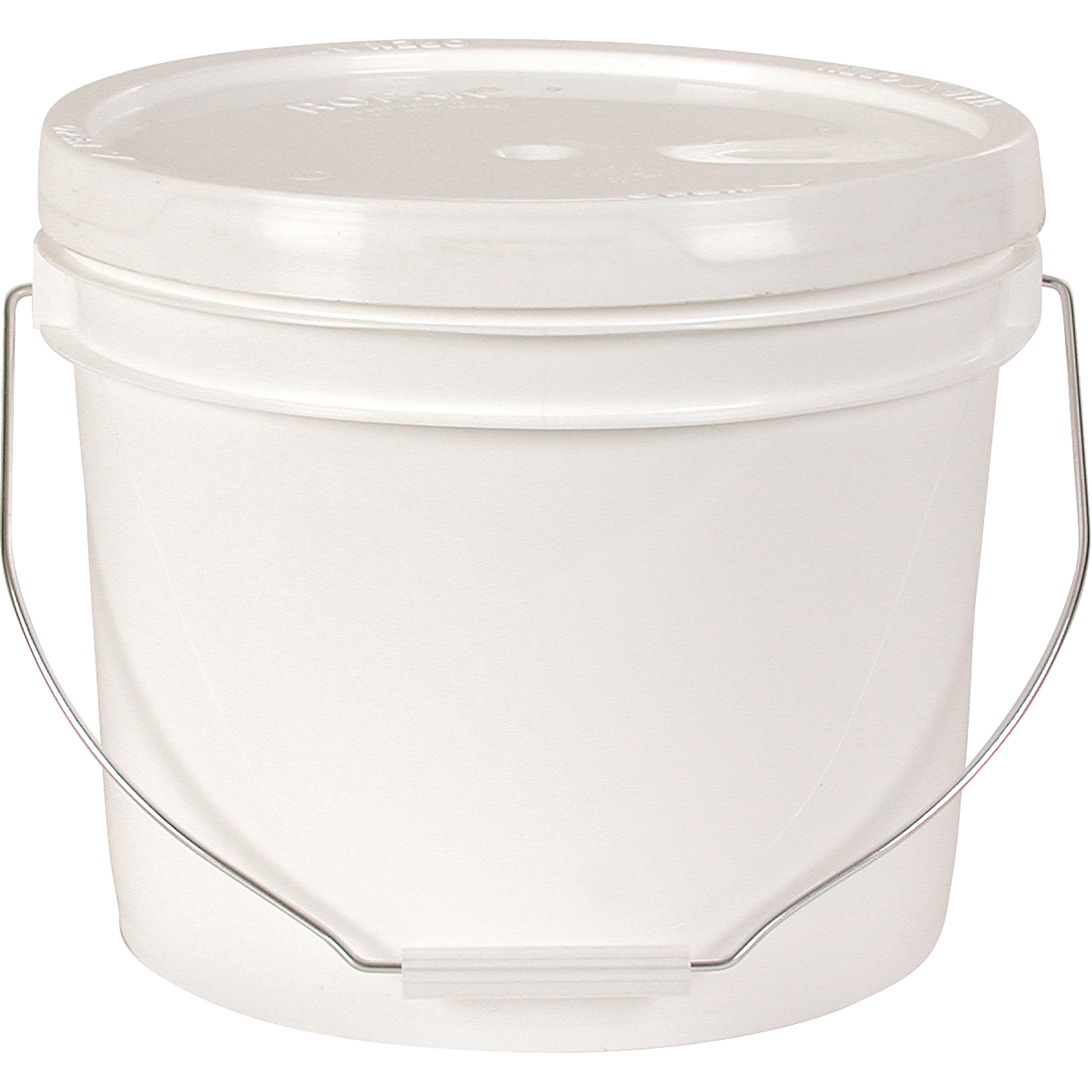 Ropak CG025 General-Purpose Pail with Lid, Plastic, 3 gal.