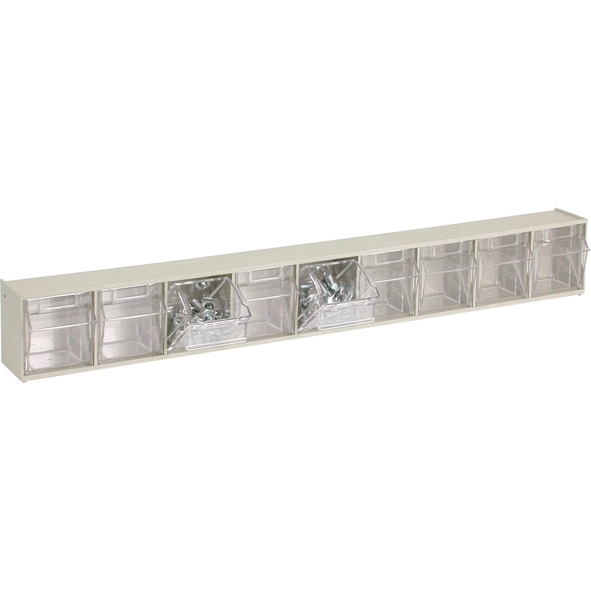 QUANTUM STORAGE SYSTEM Tip-Out Bins Modular Storage System, 23-5/8" W x ...