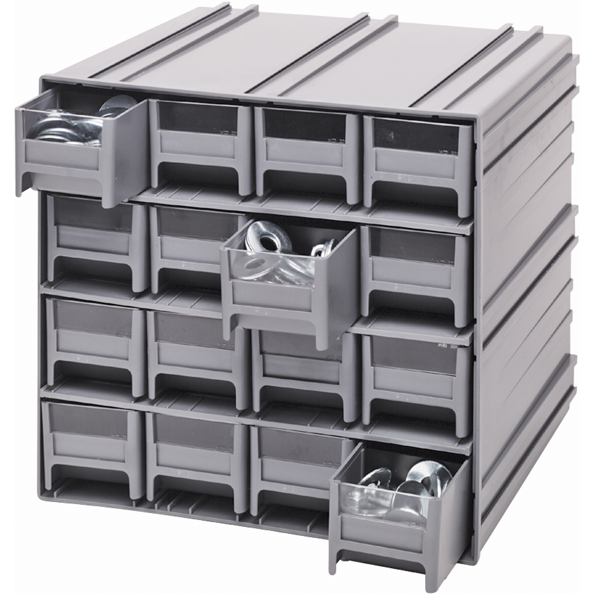 QUANTUM STORAGE SYSTEM Interlocking Storage Cabinet CD627 (QIC-161-GREY ...