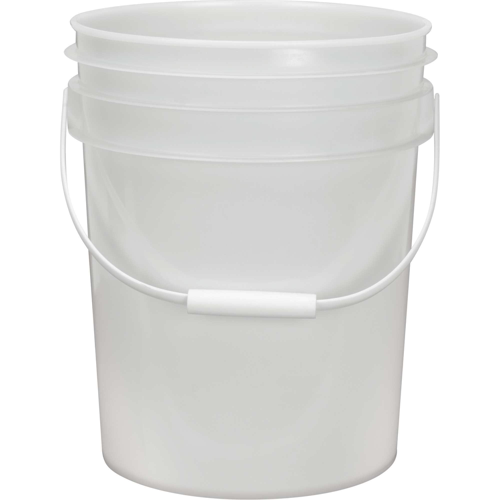Mauser Packaging PPROO0216 Pail, Plastic, 5.28 gal.
