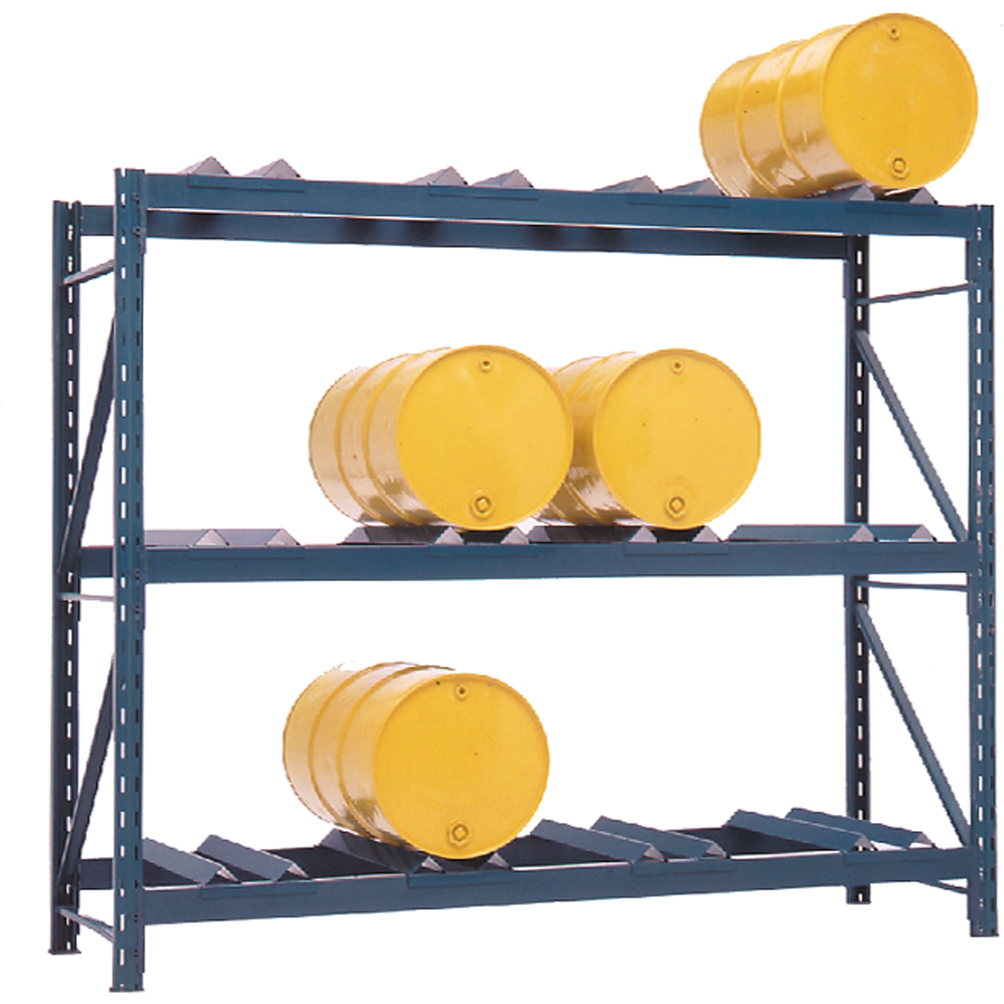 Centennial DA542 Drum Storage Racks, 12 Drums, 112" W x 36" D x 96" H