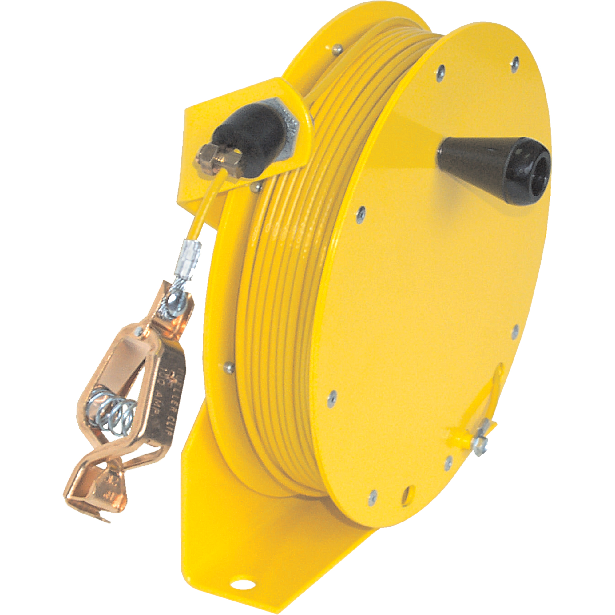 Lind Equipment ML2930-MY100 Static Grounding Hand Wind Reels, 100' Length