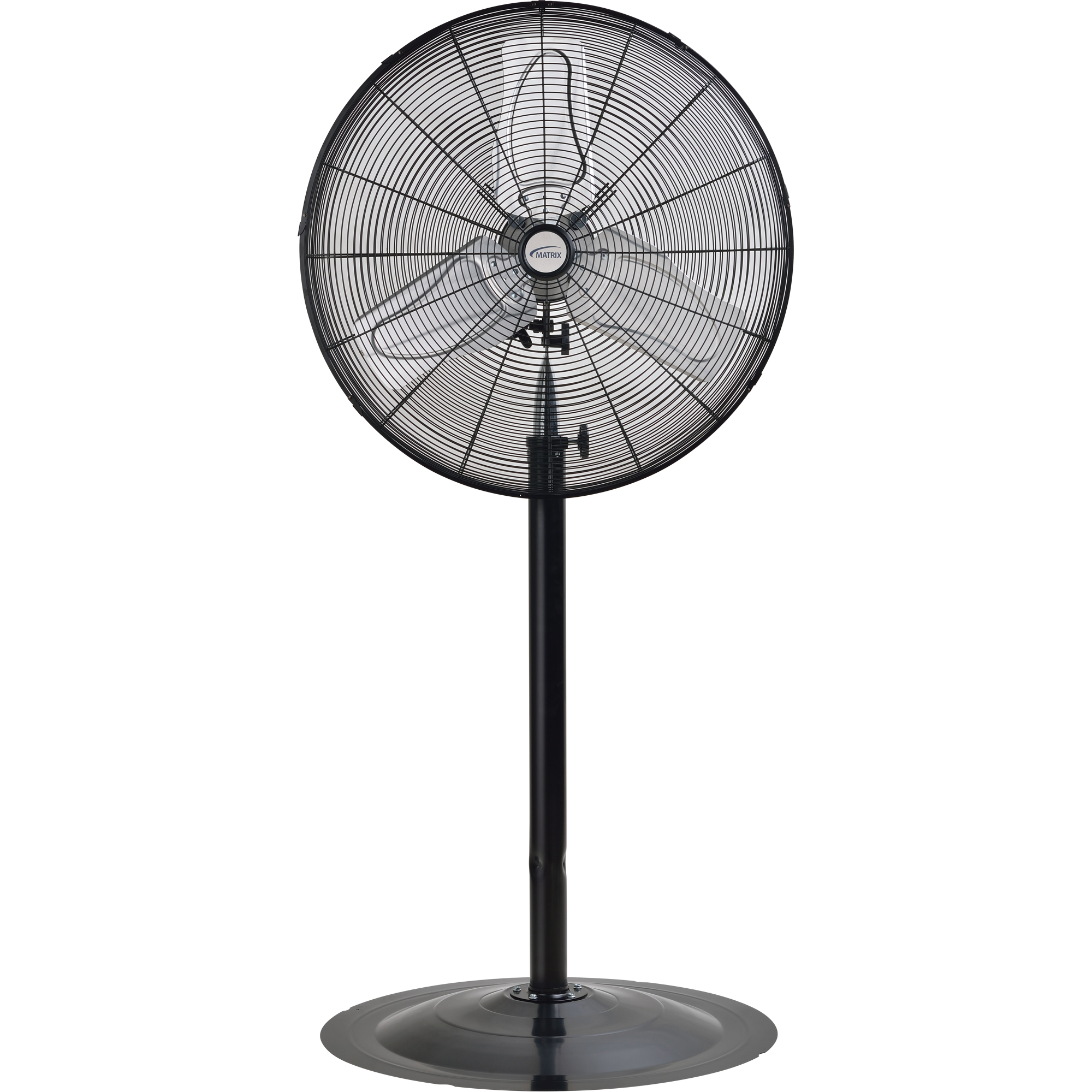 Matrix Industrial Products EA642 Non-Oscillating Pedestal Fan, Heavy ...