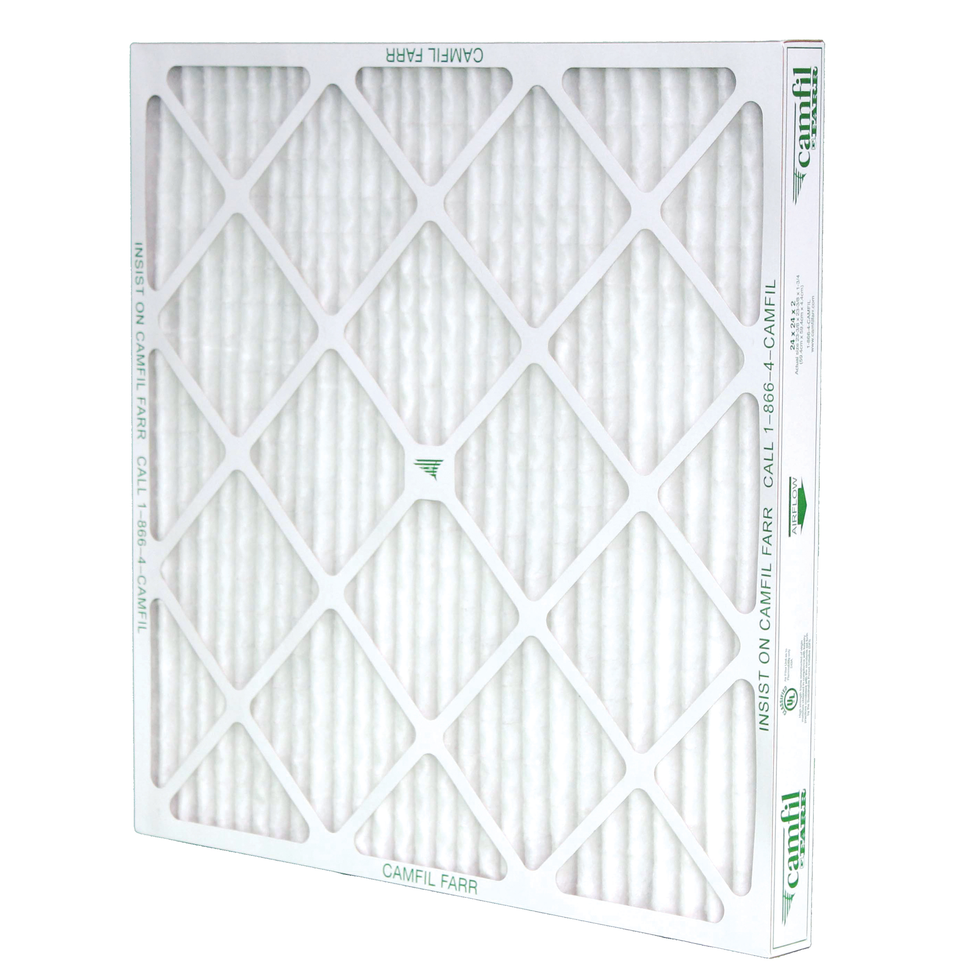 Camfil 405413006 AP-Thirteen Pleated Panel Filter, Box, MERV 13, 12" W ...