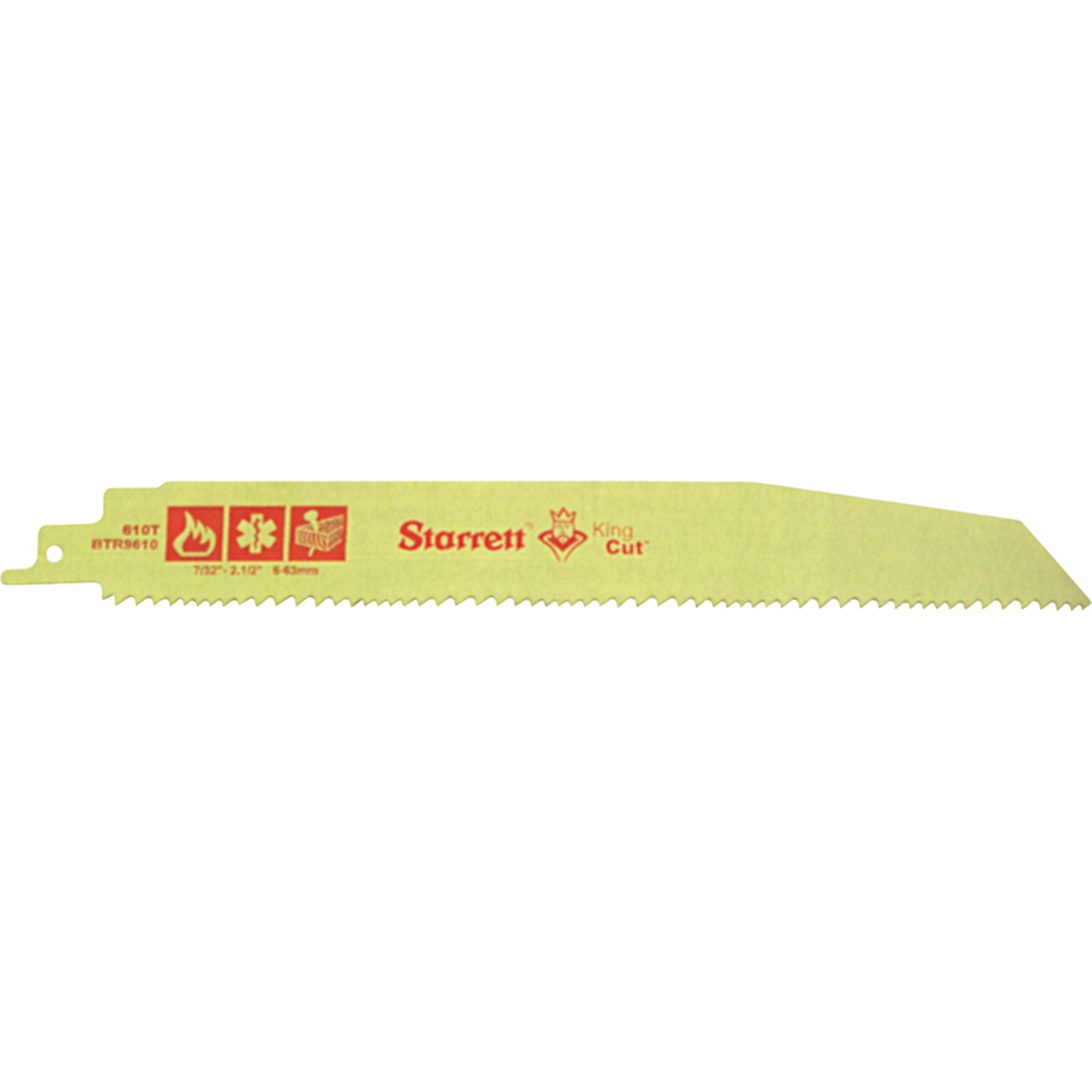 STARRETT King Cut Fire, Rescue & Demolition Reciprocating Blades, Bi ...
