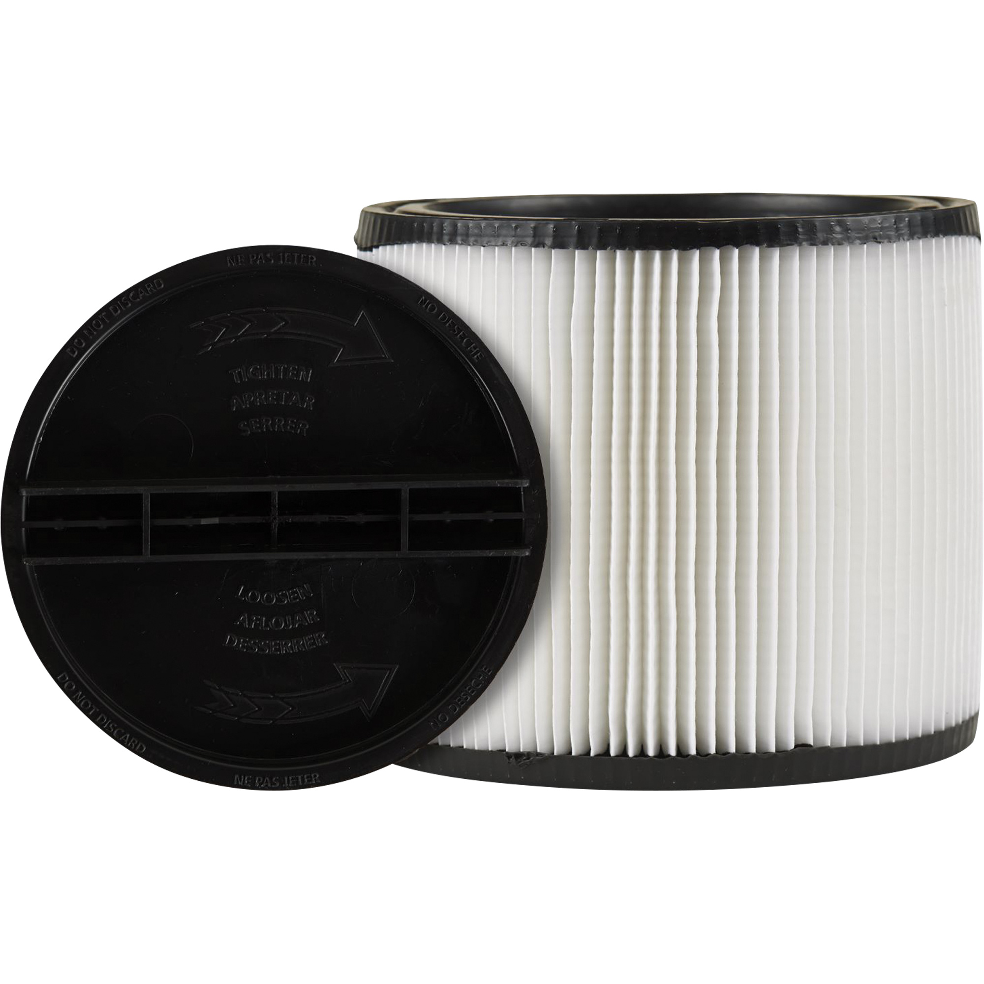 Shop Vac 9030433 Vacuum Filter, Cartridge, Fits 5 US gal.