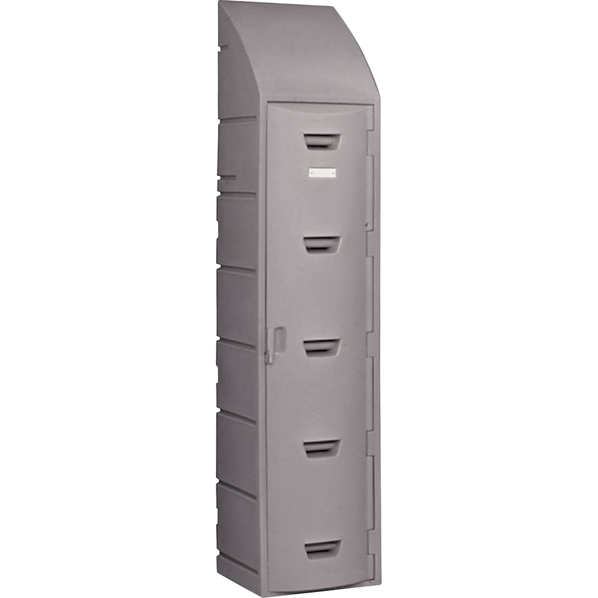 REMCON PLASTICS INCORPORATED Locker, 15" x 18" x 73", Grey, Assembled ...