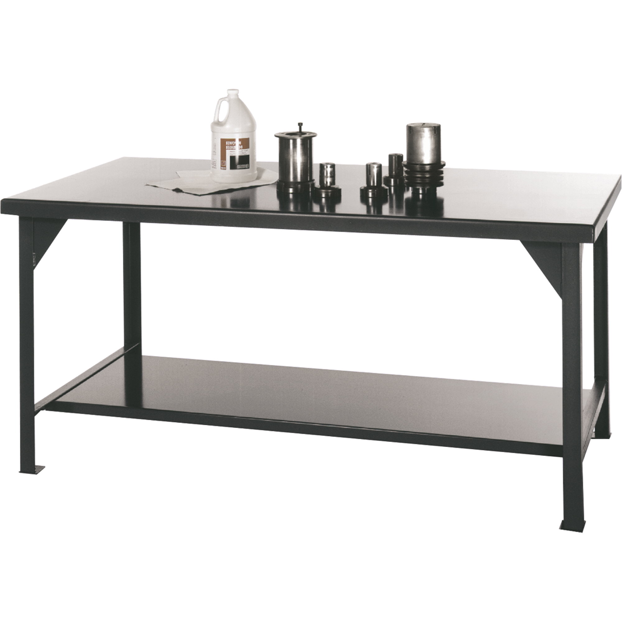 STRONG HOLD Shop Tables, Steel Surface, 48" W x 30" D x 34" H FG841 ...
