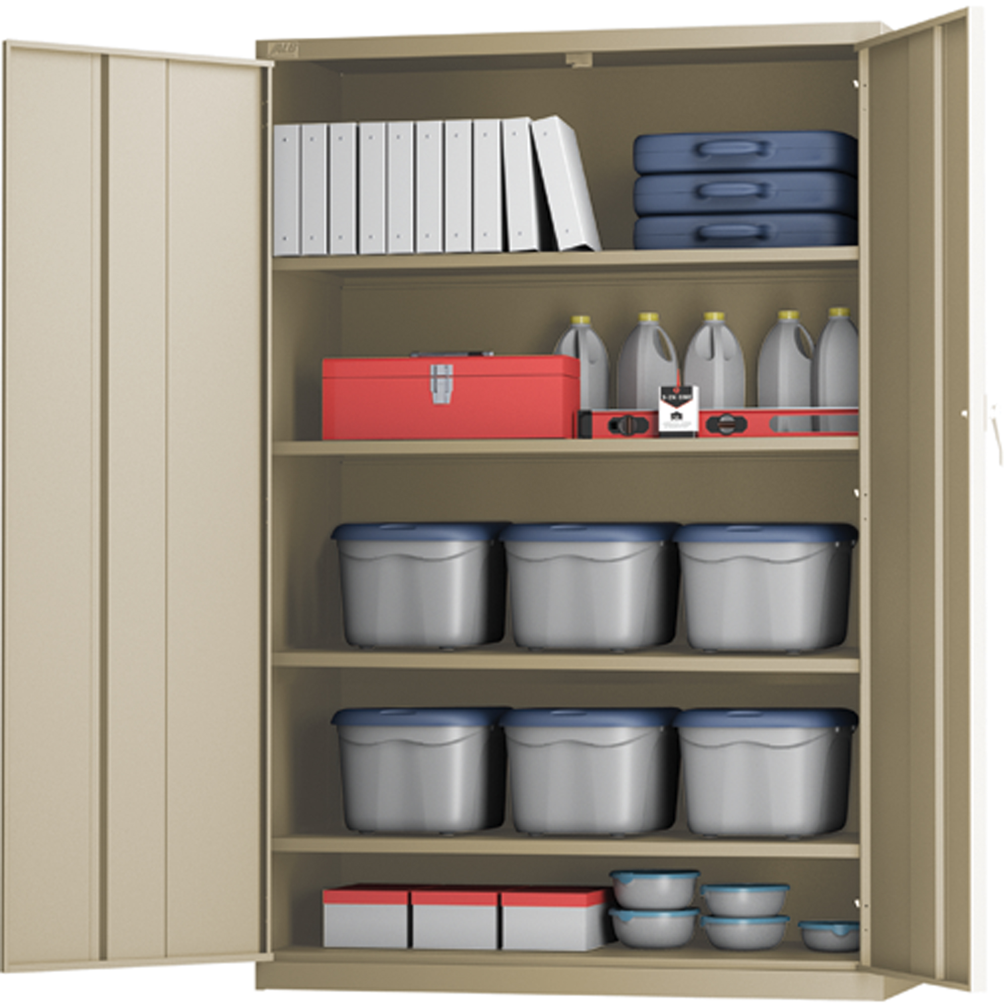 ALB PLUS All-Welded X-Wide Hi-Boy Storage Cabinet FJ869 (4-244872-CAB ...