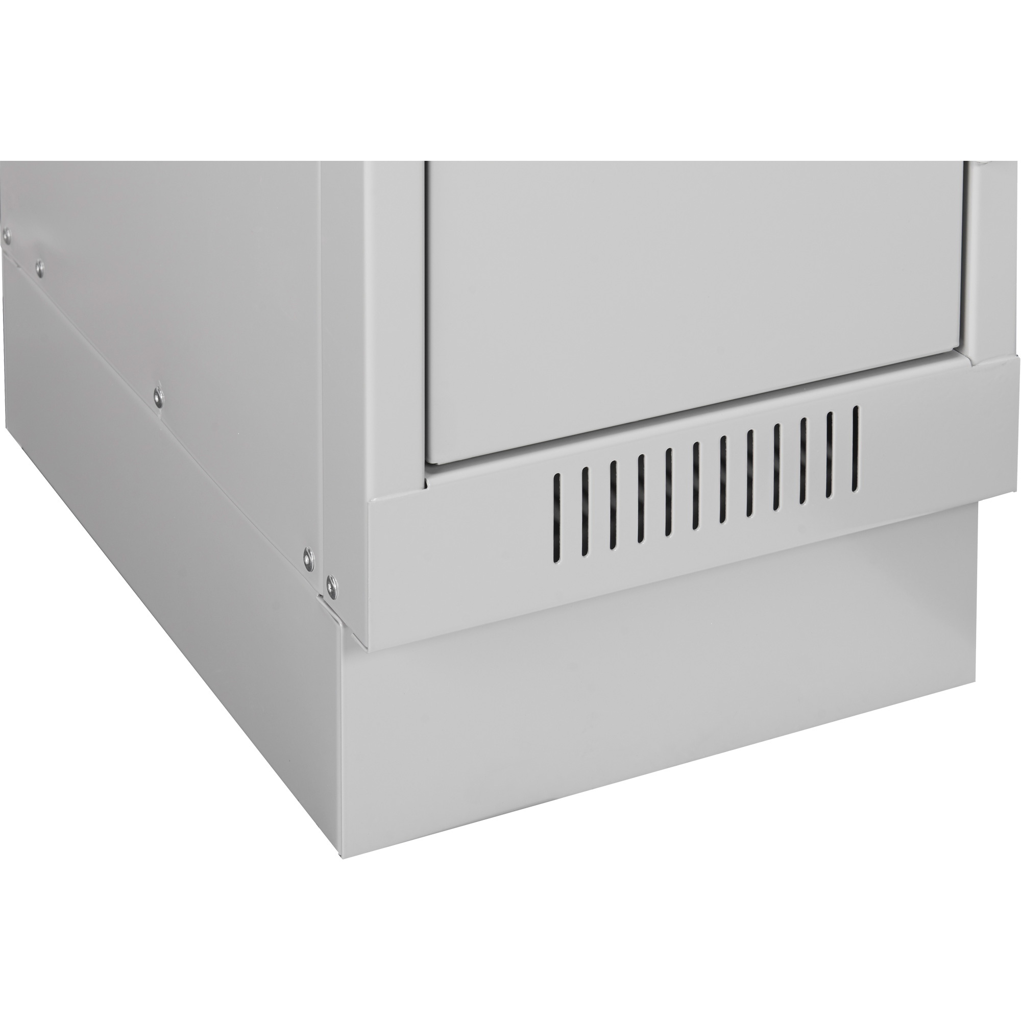 ANTHONY STEEL MFG. Clean Line Lockers, 2 -tier, 18" x 18" x 76", Steel ...