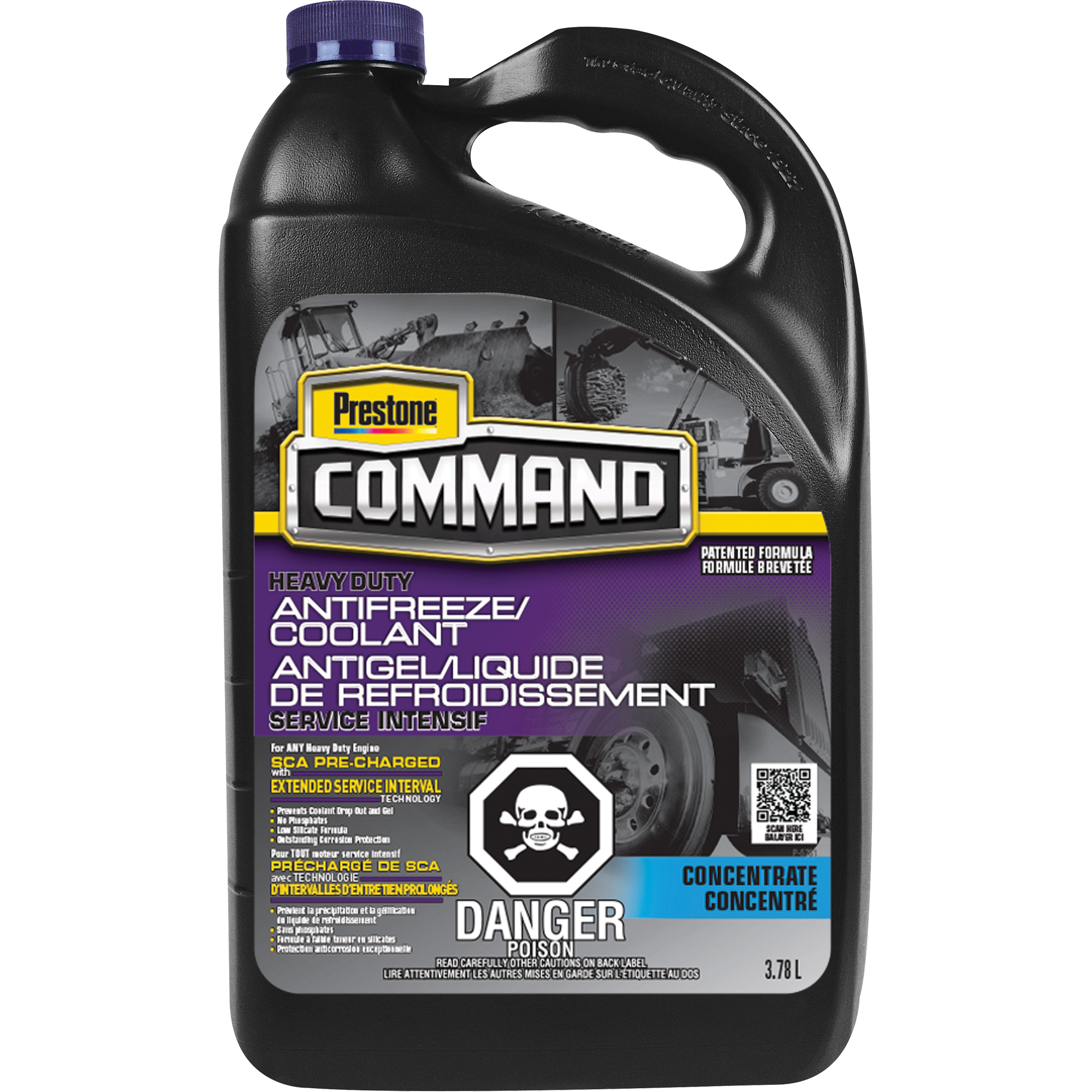 PRESTONE Command® Heavy-Duty ESI Concentrate Antifreeze/Coolant FLT537 ...