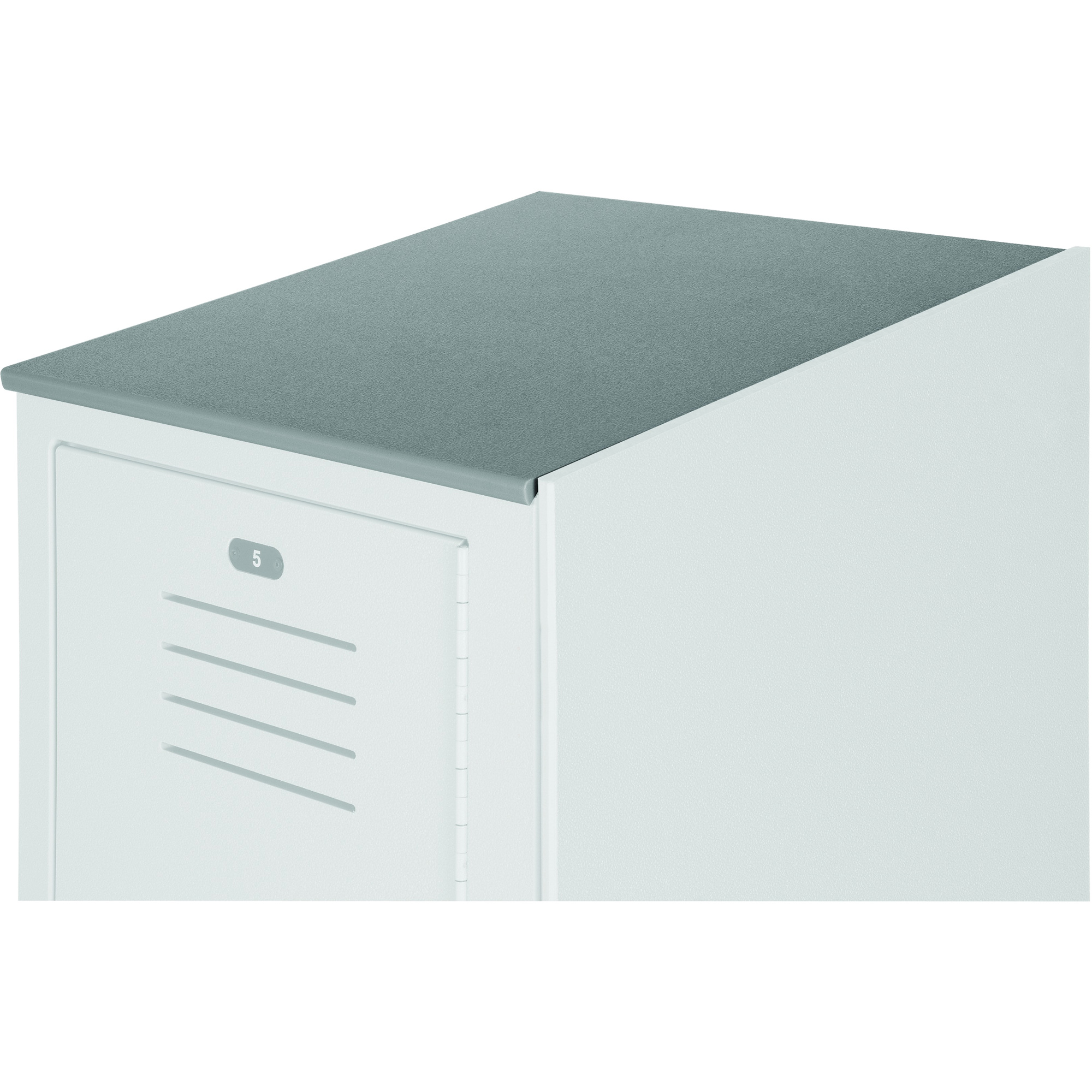BRADLEY Lenox® Locker Add-On, 2 -Tier, Bank of 3, 36" x 12" x 76", Grey ...