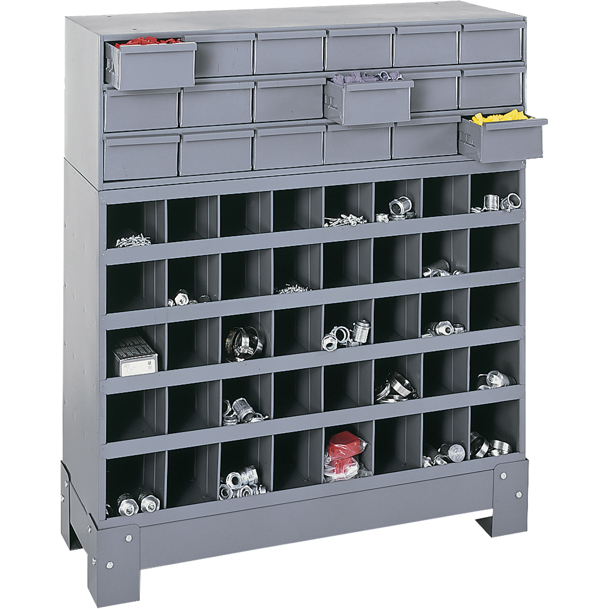 DURHAM MANUFACTURING Modular Small Parts Storage Unit FN374 | Shop ...