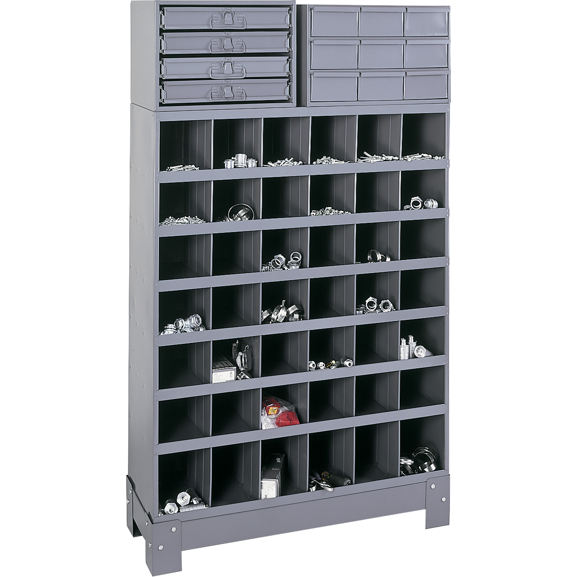 Durham Manufacturing FN378 Modular Small Parts Storage Unit, Steel, 13 ...