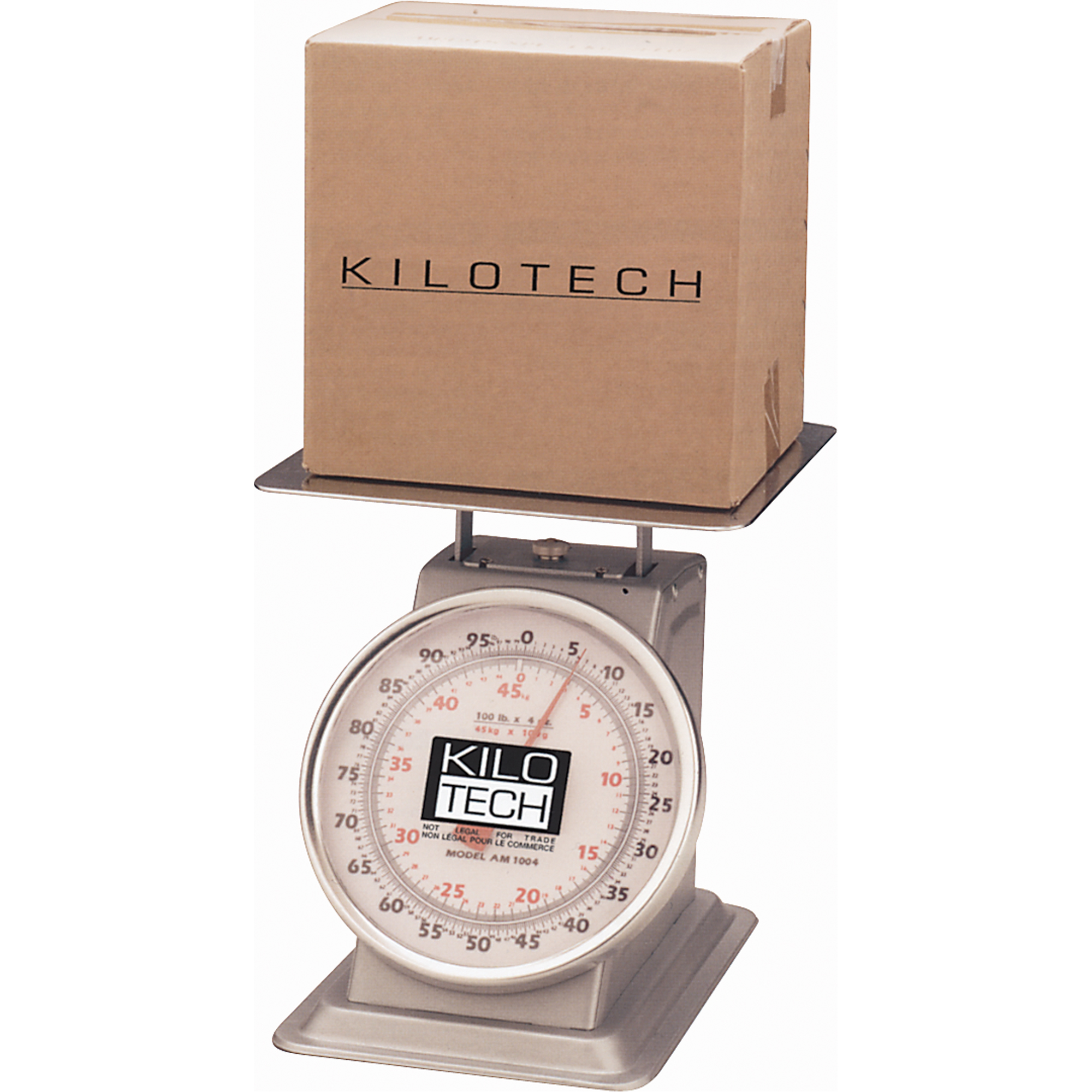 KILOTECH Top Loading Scales, 100 lbs. / 40 kg Cap., 100 kg Graduations ...