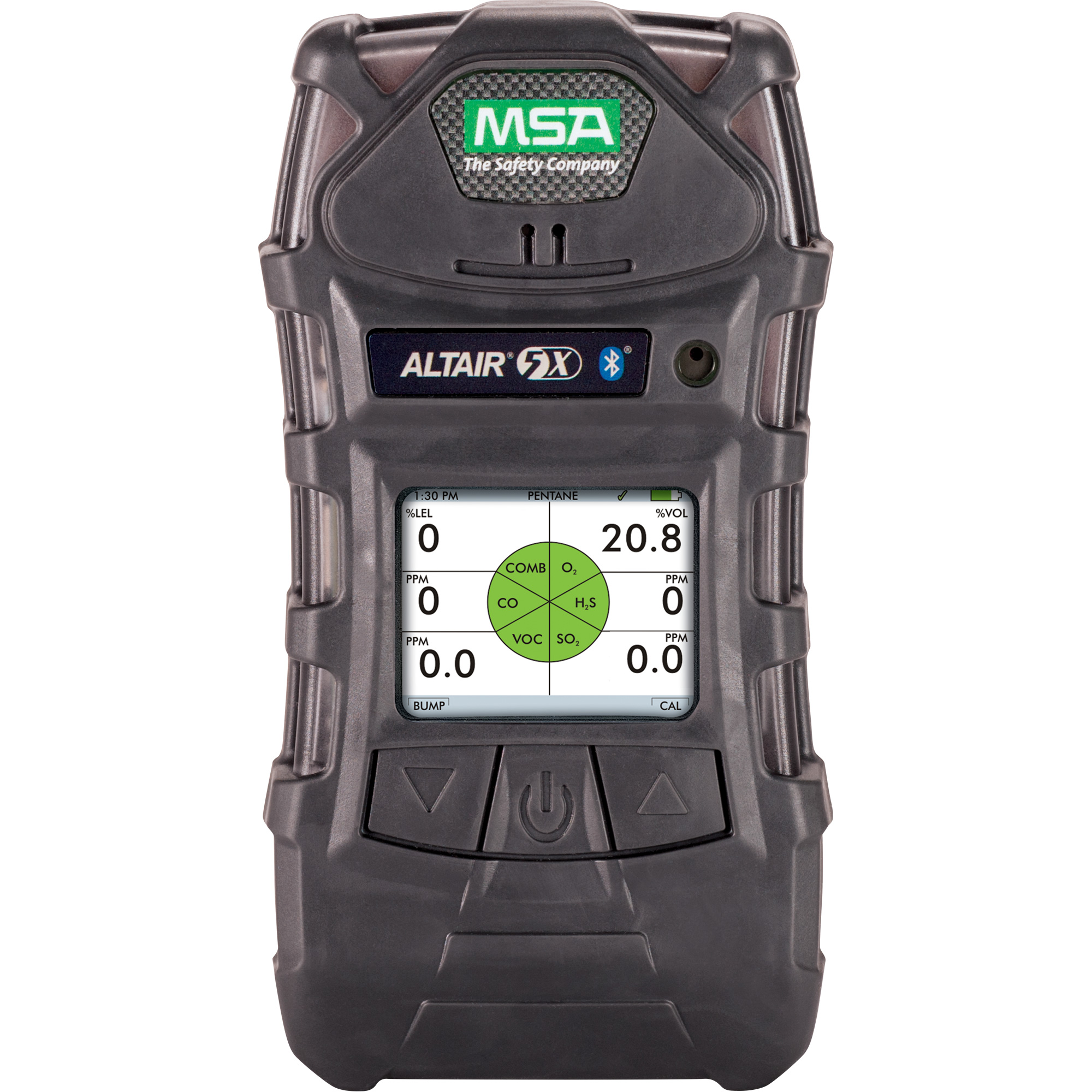MSA Altair® 5X Multigas Detector with PID Sensor, 5 Gas, LEL - O2 - H2S ...