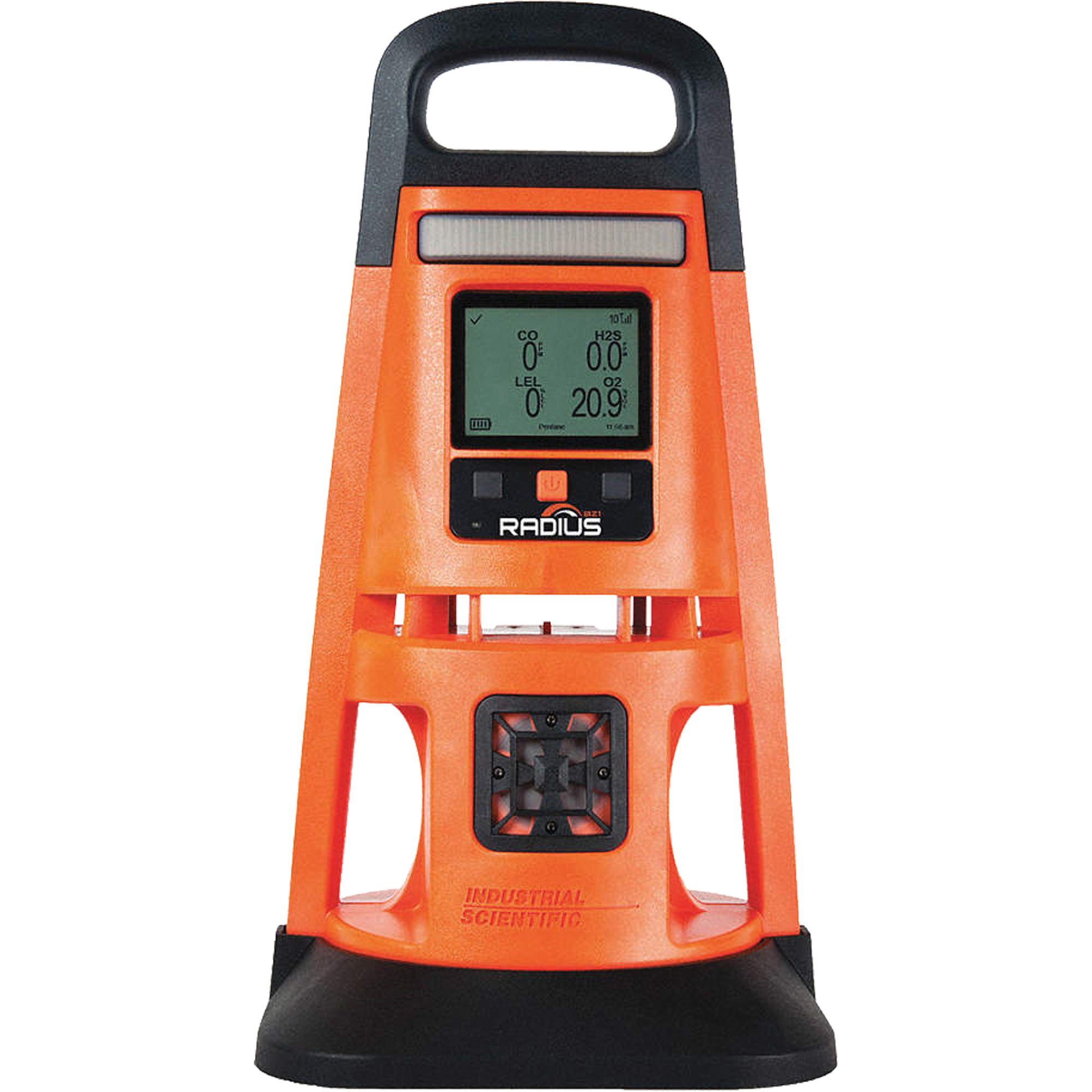 Industrial Scientific BZ1-K1235R1111 Radius® BZ1 Area Monitor with Pump ...