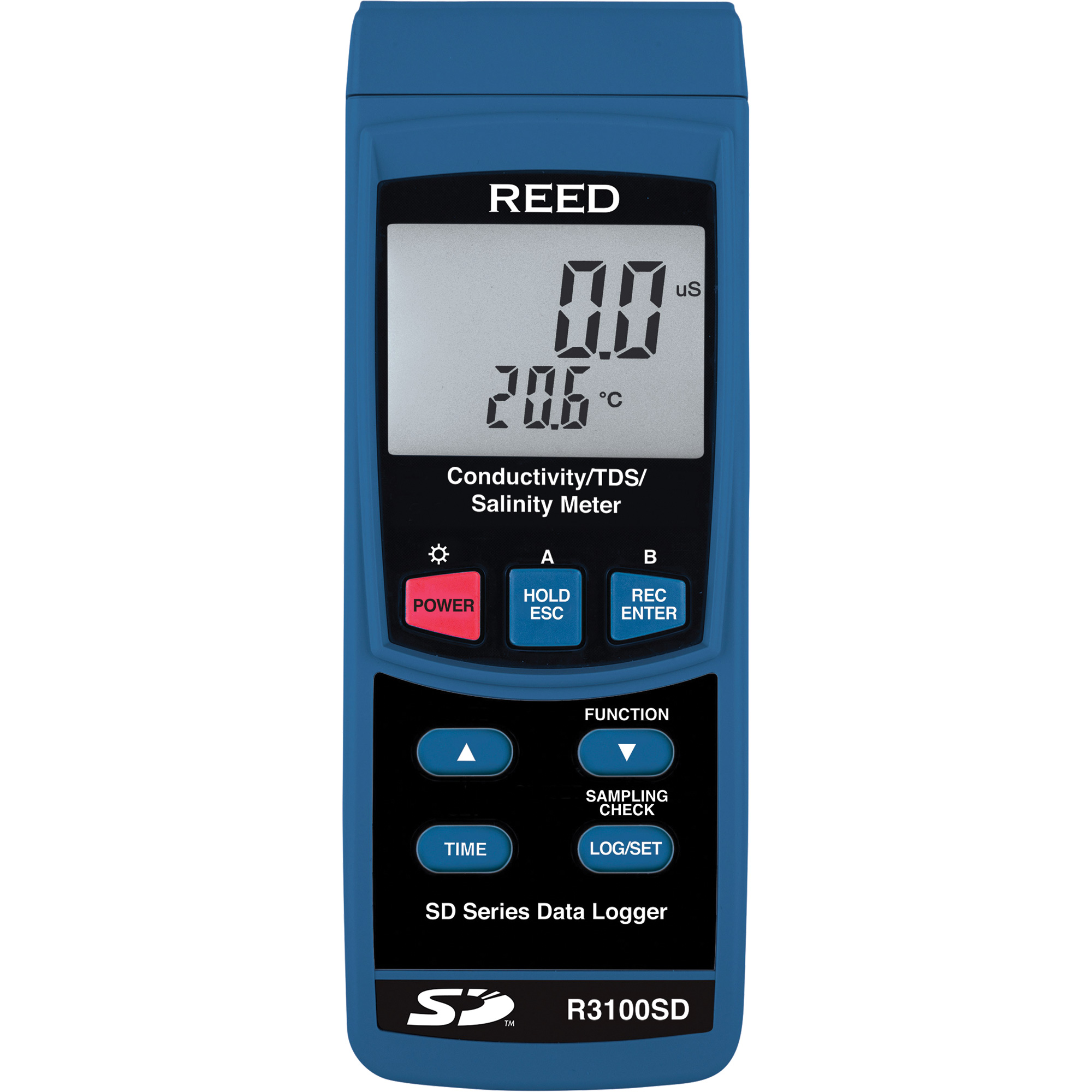 Reed Instruments R3100SD-NIST Conductivity Meter with NIST Certificate