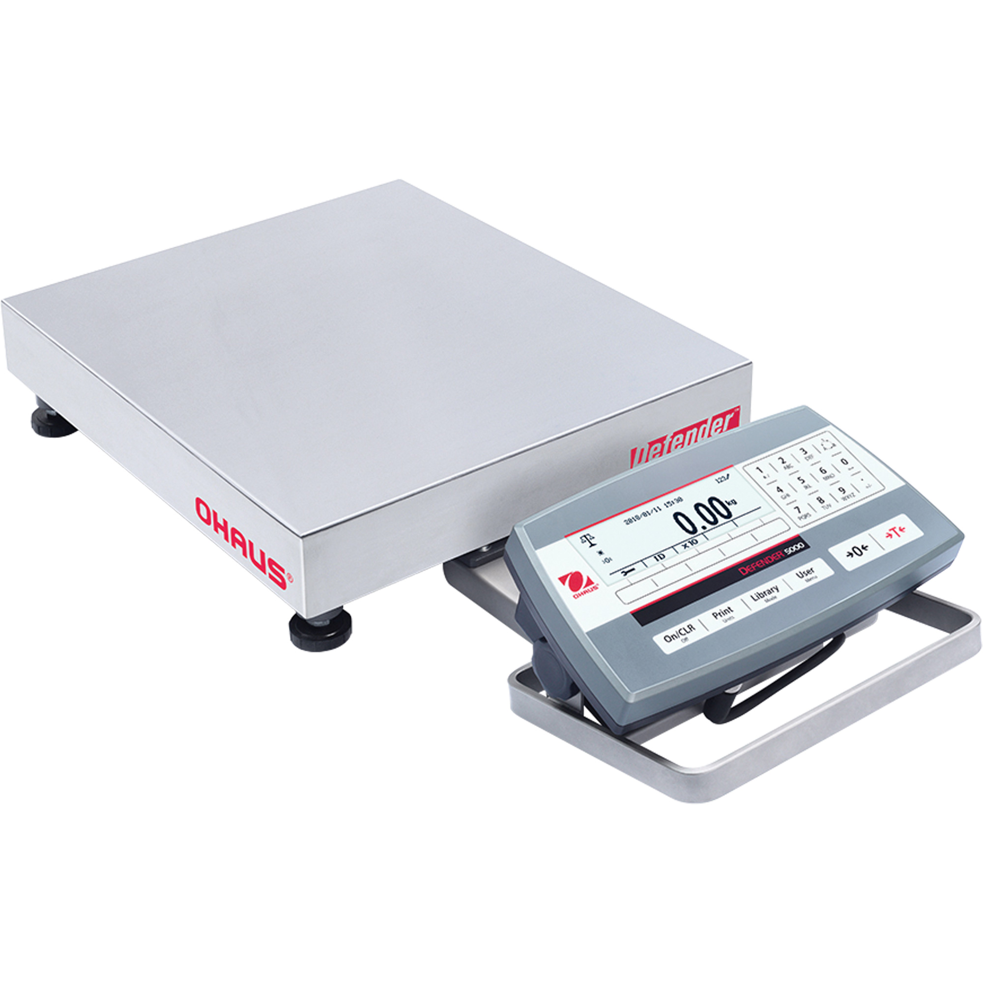 OHAUS Defender 5000 Multi-Functional Bench Scale, 50 lbs. Cap., 1 g ...