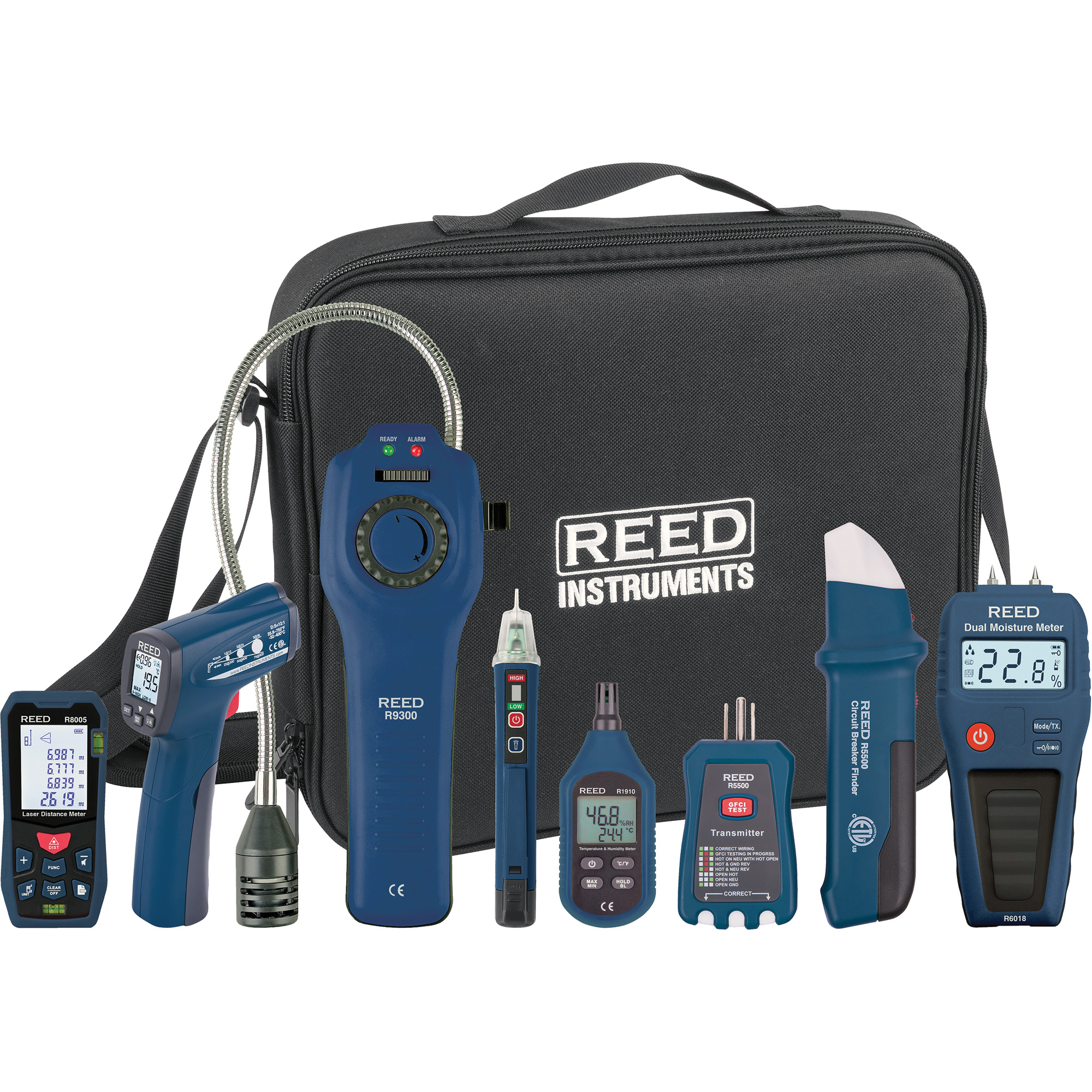 Reed Instruments RINSPECT-KIT2 Ensemble d'inspection à domicile de luxe