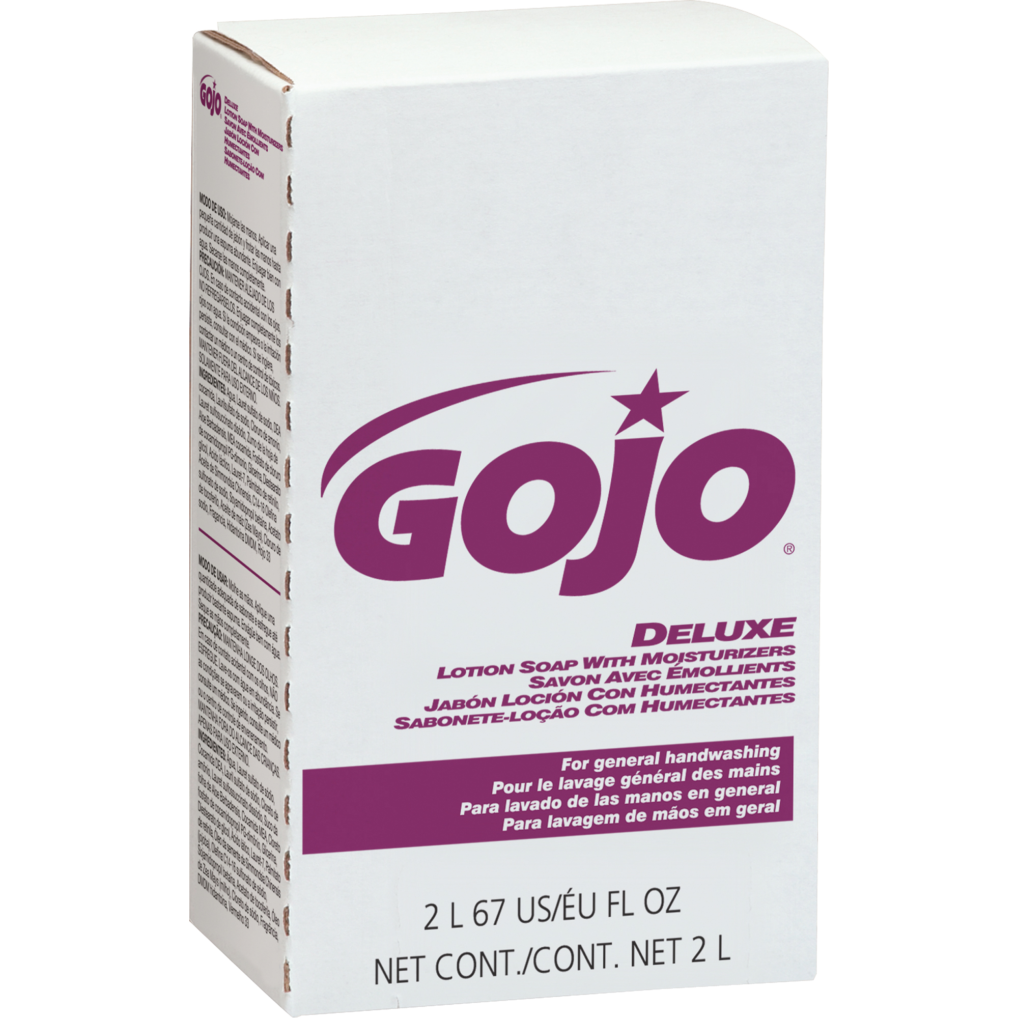 Gojo 2217-04 Savon pour les mains de luxe avec hydratant, Crème, 2 L ...