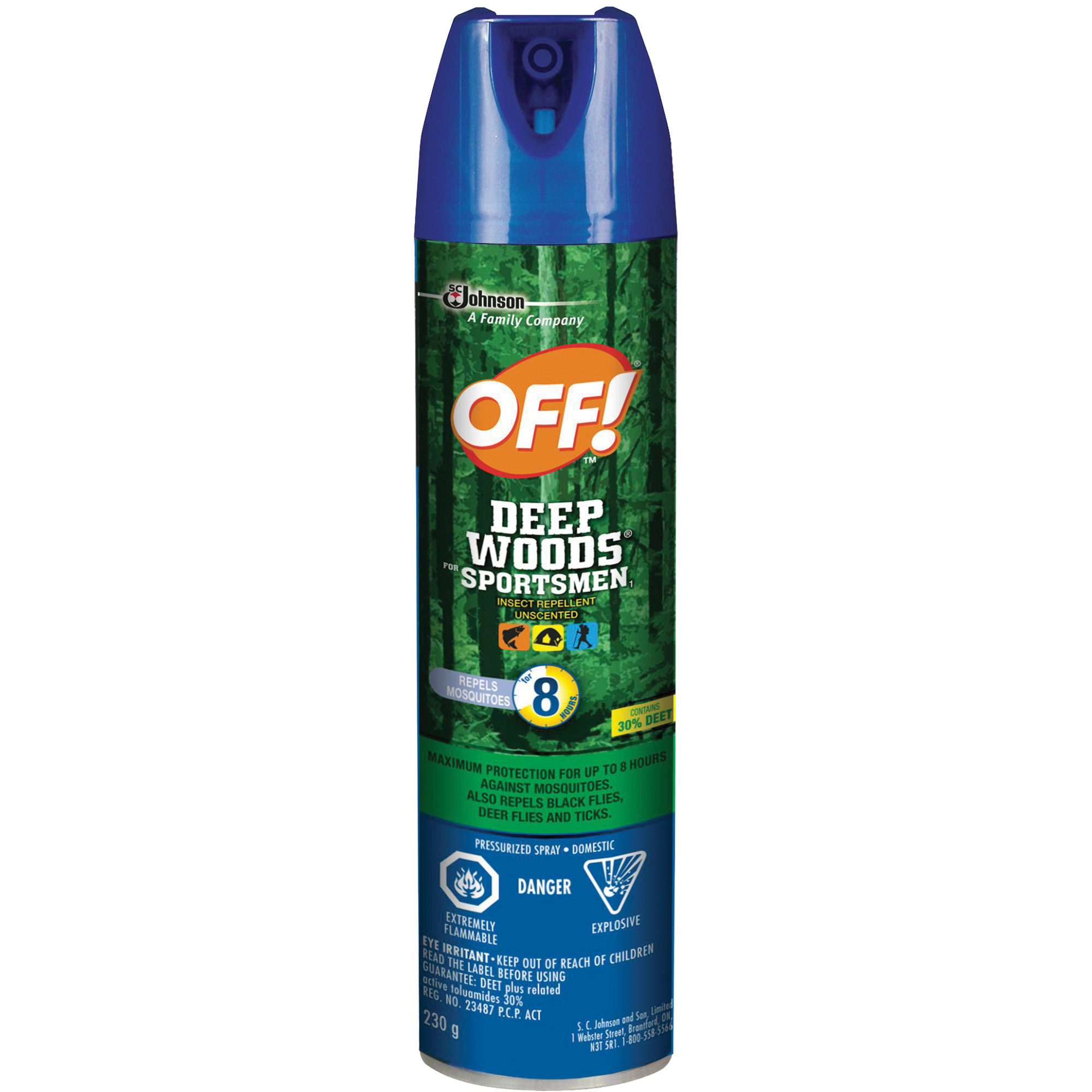 SC Johnson 10062300019479 OFF! Deep Woods® Sportsmen Insect Repellent ...