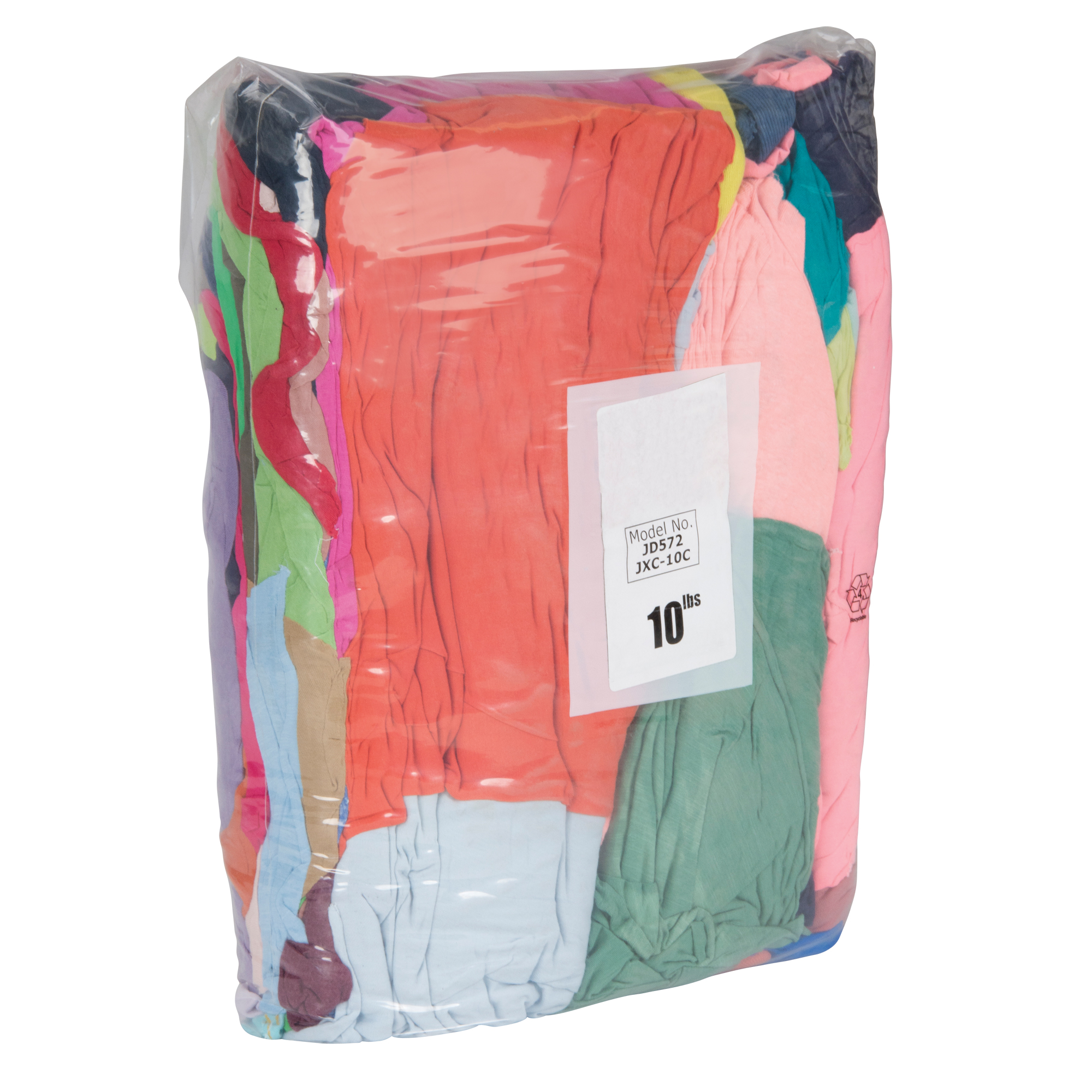 WIPECO Wiping Rags Coloured Jersey JD572 (JXC-10C) | Shop Rags | TENAQUIP