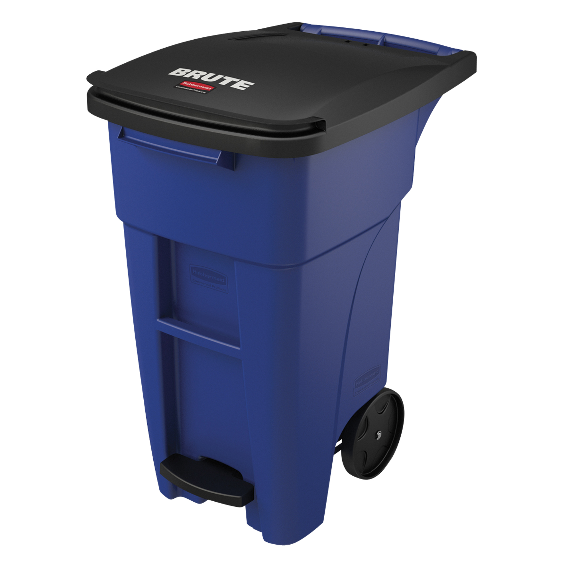 Rubbermaid 1971946 Brute® Step-On Rollout Container , Curbside ...
