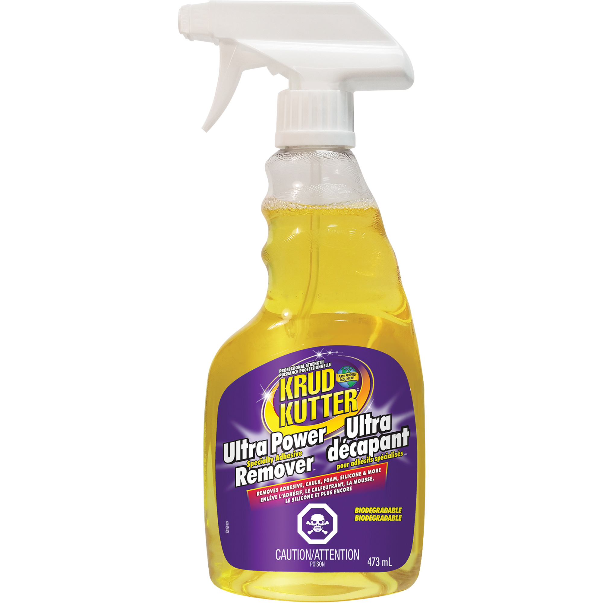 KRUD KUTTER Extra Strength Adhesive Remover, 473 ml, Trigger Bottle ...