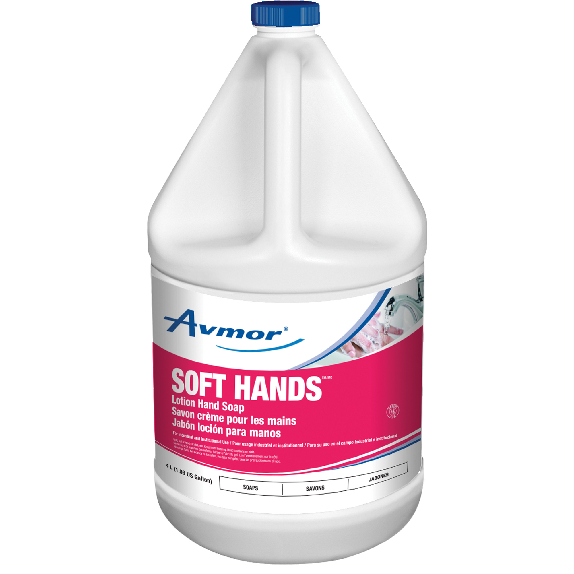 AVMOR Soft Hands Hand Soap, Cream, 4 L, Scented JL488 ( 2277278001 ...