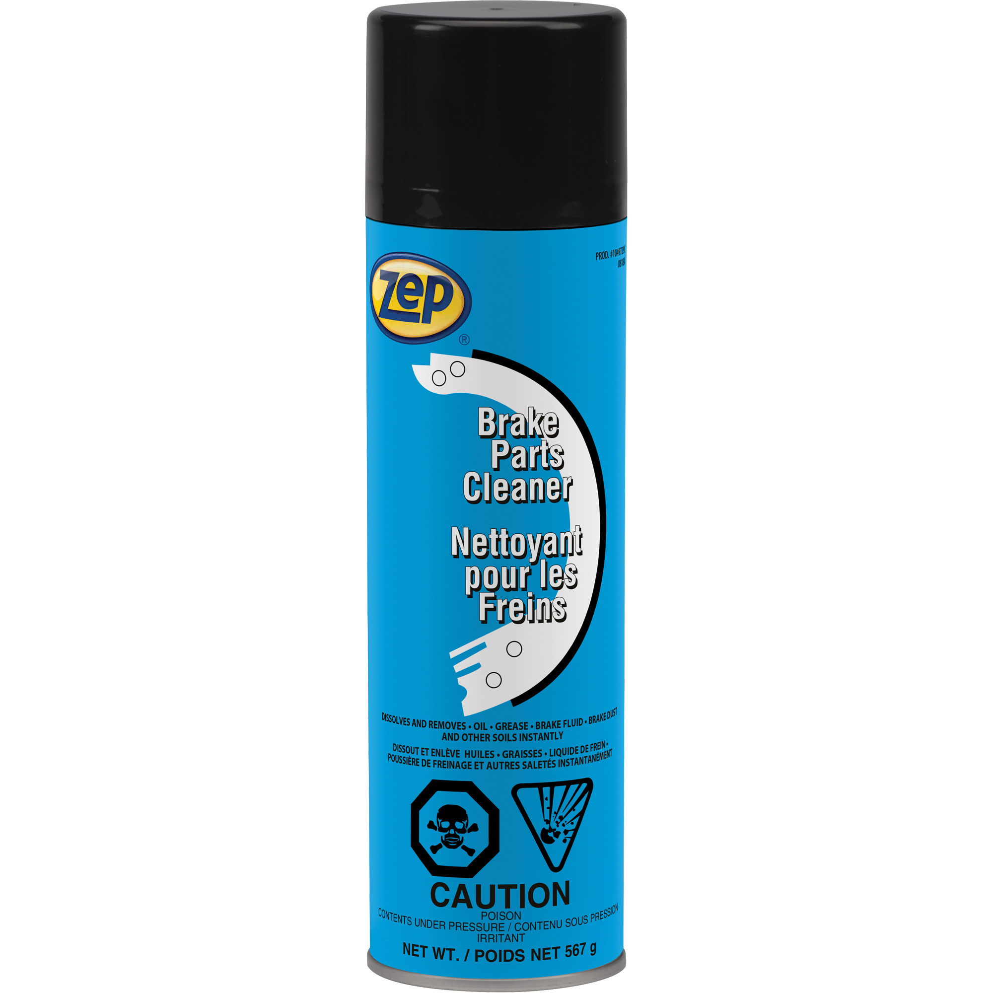 Zep 1049729C Non-Flammable Brake & Parts Cleaner, Aerosol Can