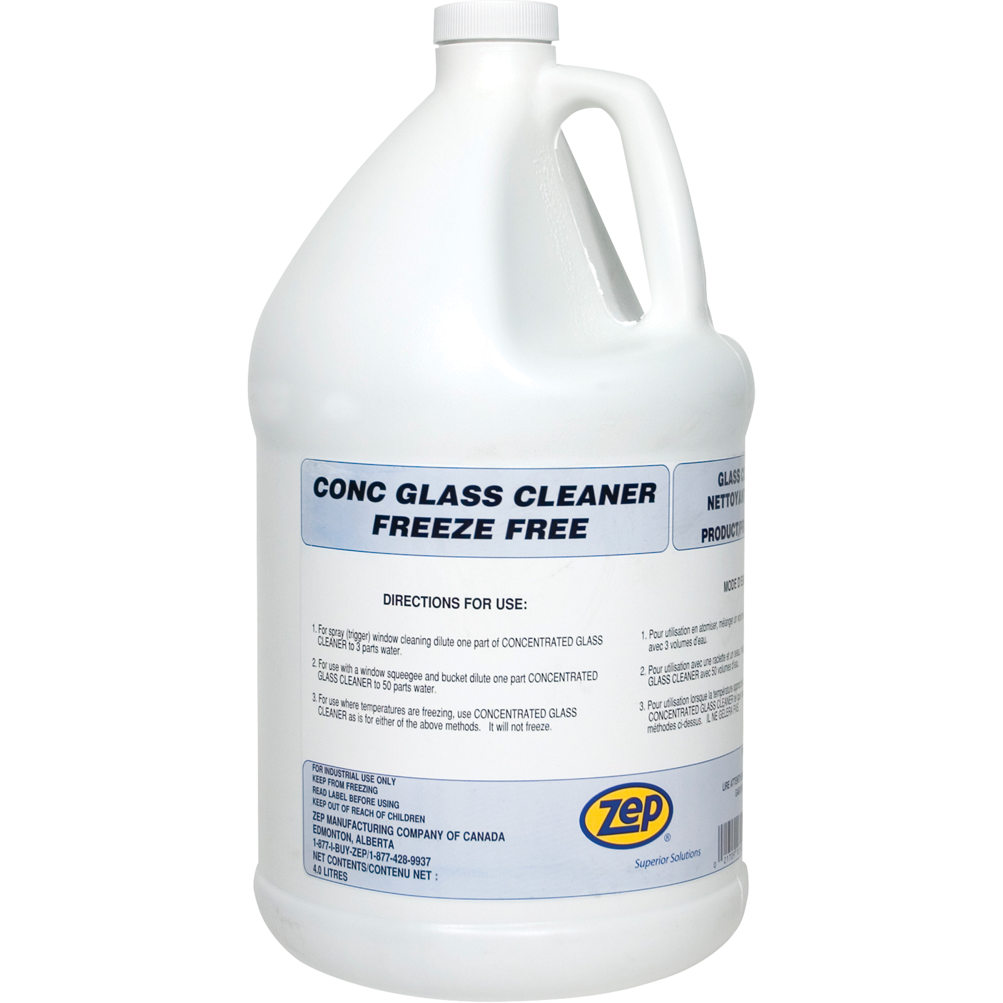 ZEP Concentrated Freeze-Free Glass Cleaner, Jug JL680 ( 233554C) | Shop ...