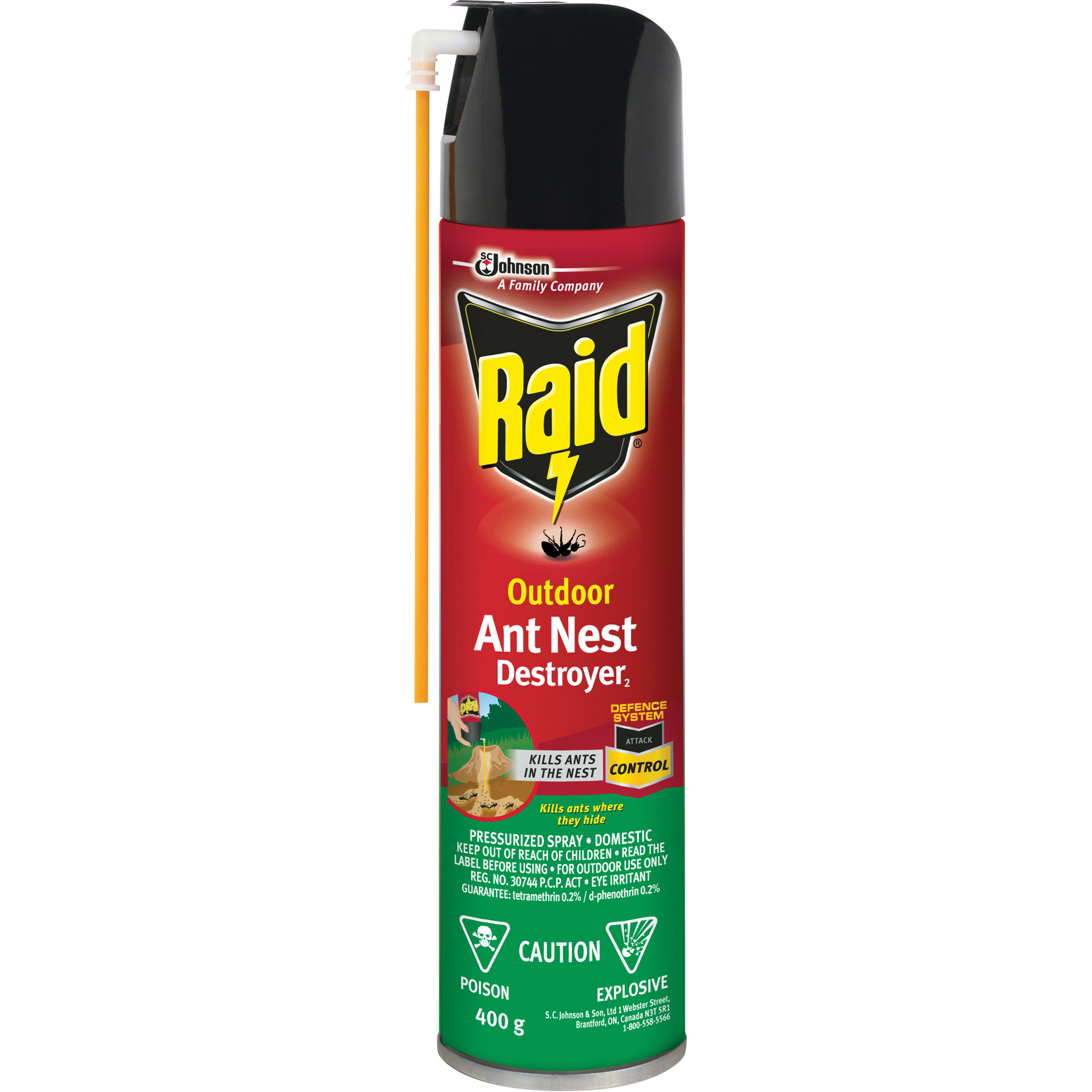 SC Johnson 10062300618054 Raid® Outdoor Ant Nest Destroyer Insecticide ...