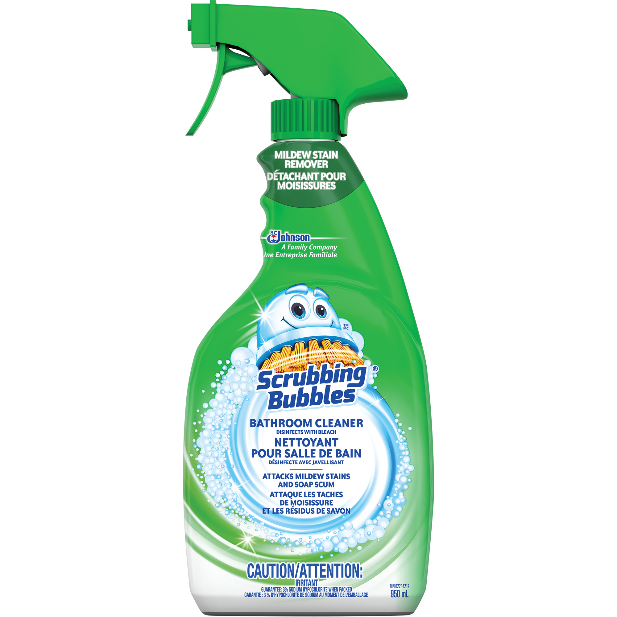 SC Johnson 10062913032353 Scrubbing Bubbles® Bathroom Cleaner & Mildew ...