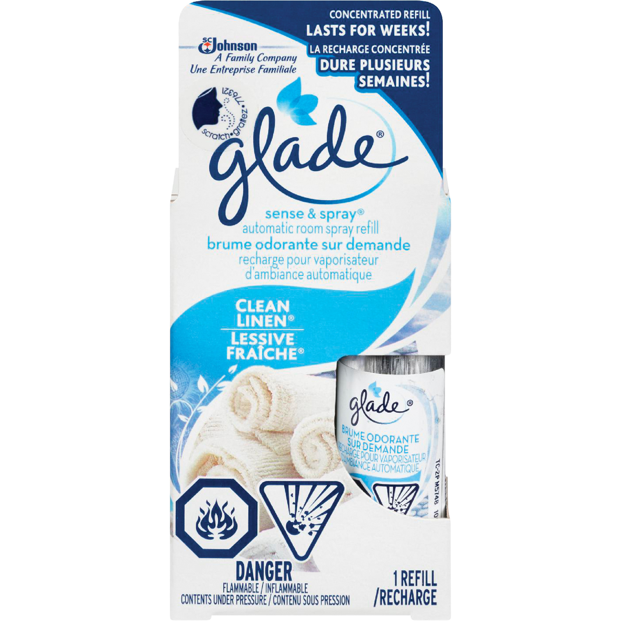 SC JOHNSON 10062300702470 Glade® Sense & Spray® Air Freshener Refill ...