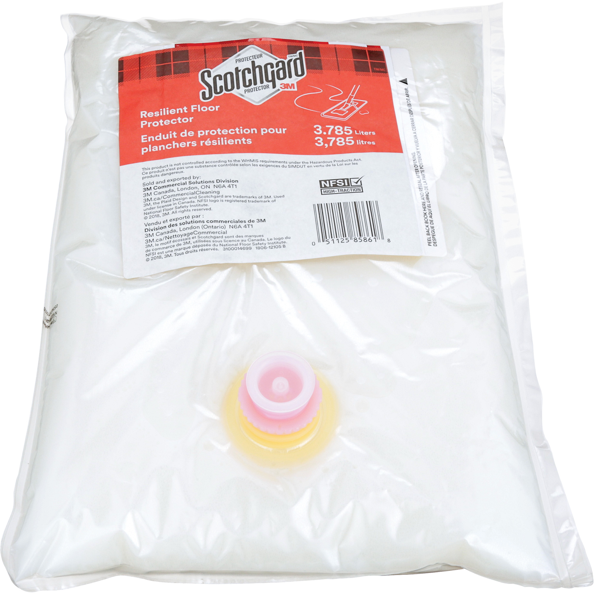 3M Scotchgard Resilient Floor Protector, 3.8 kg, Bag JN452 (C-RESILIENT ...