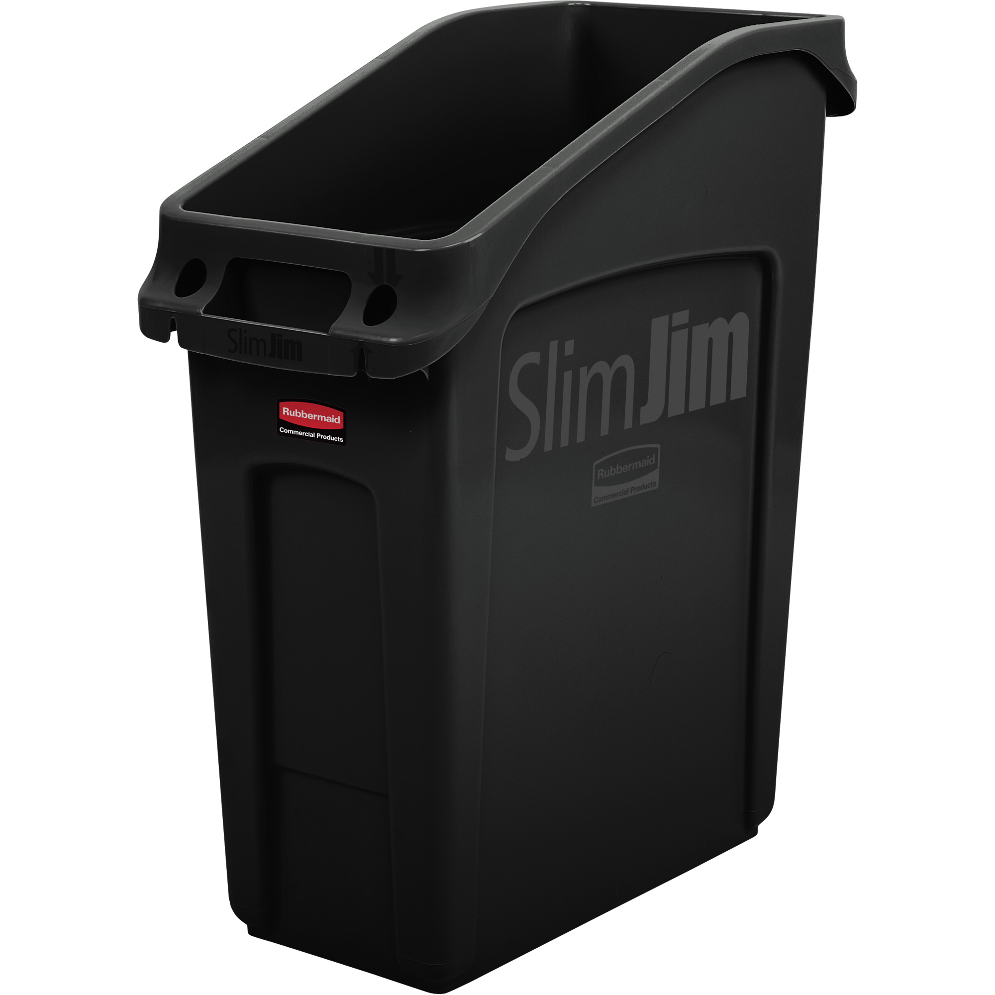 RUBBERMAID Slim Jim® Under Counter Container, Plastic, 13 US gal. JO313 ...