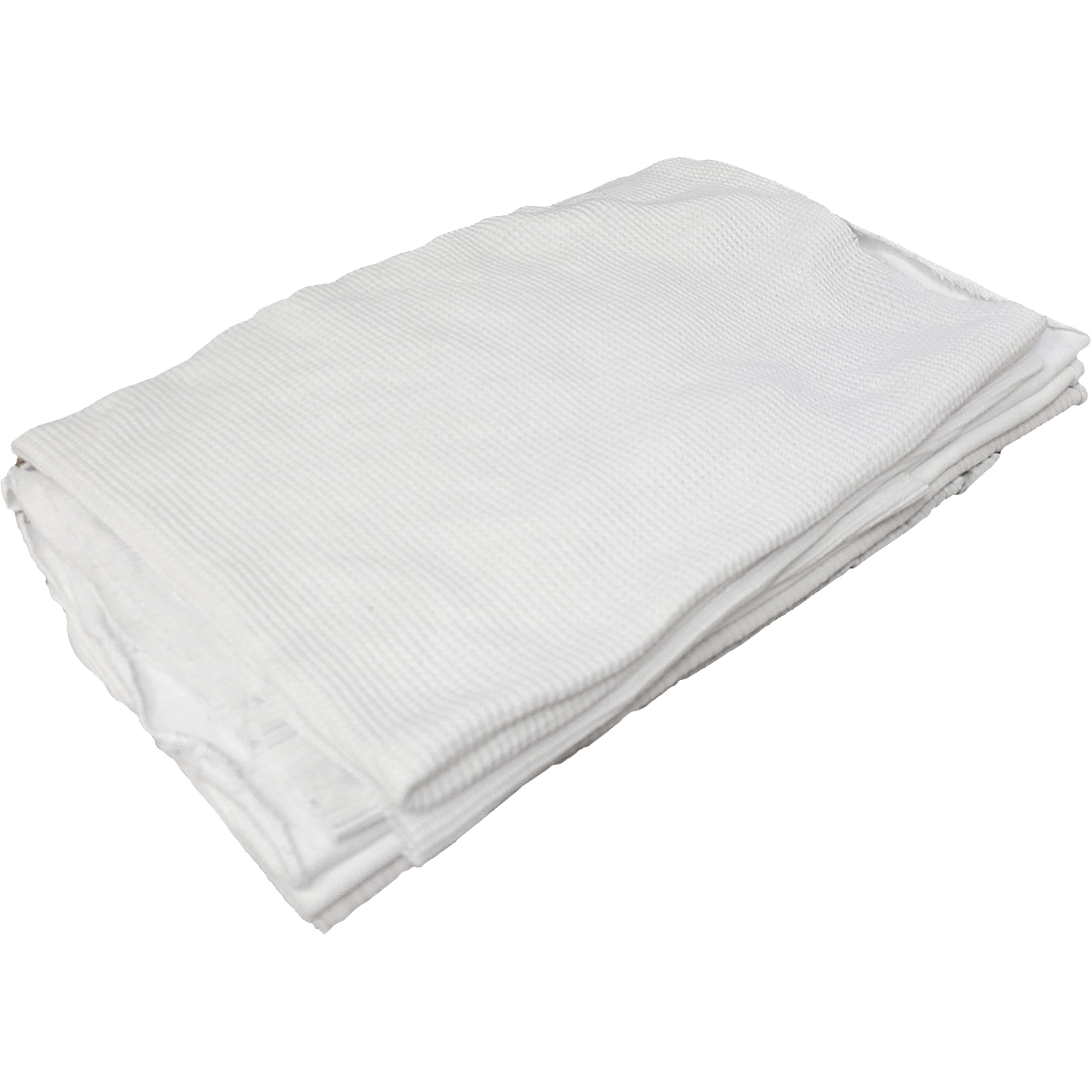 Wipeco RJ2W-4C Washed Econo-Knit Wipers, Cotton, White, 4 lbs.