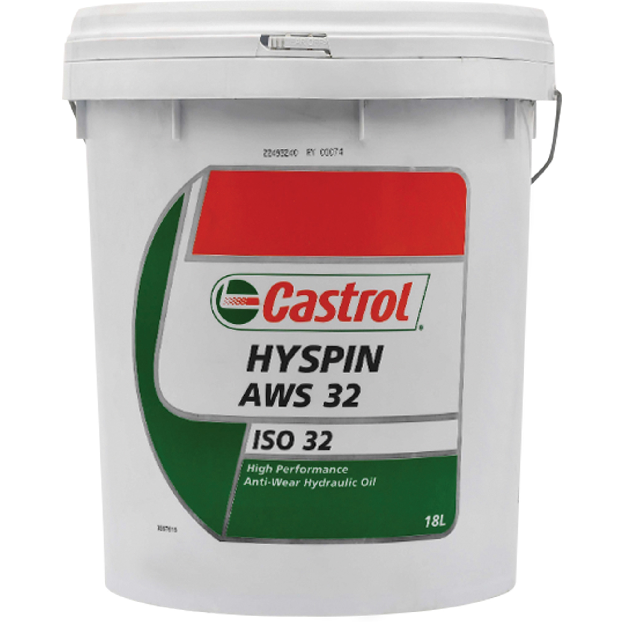 Castrol 15F788 Huile hydraulique Hyspin AWS 32, 18,93 L