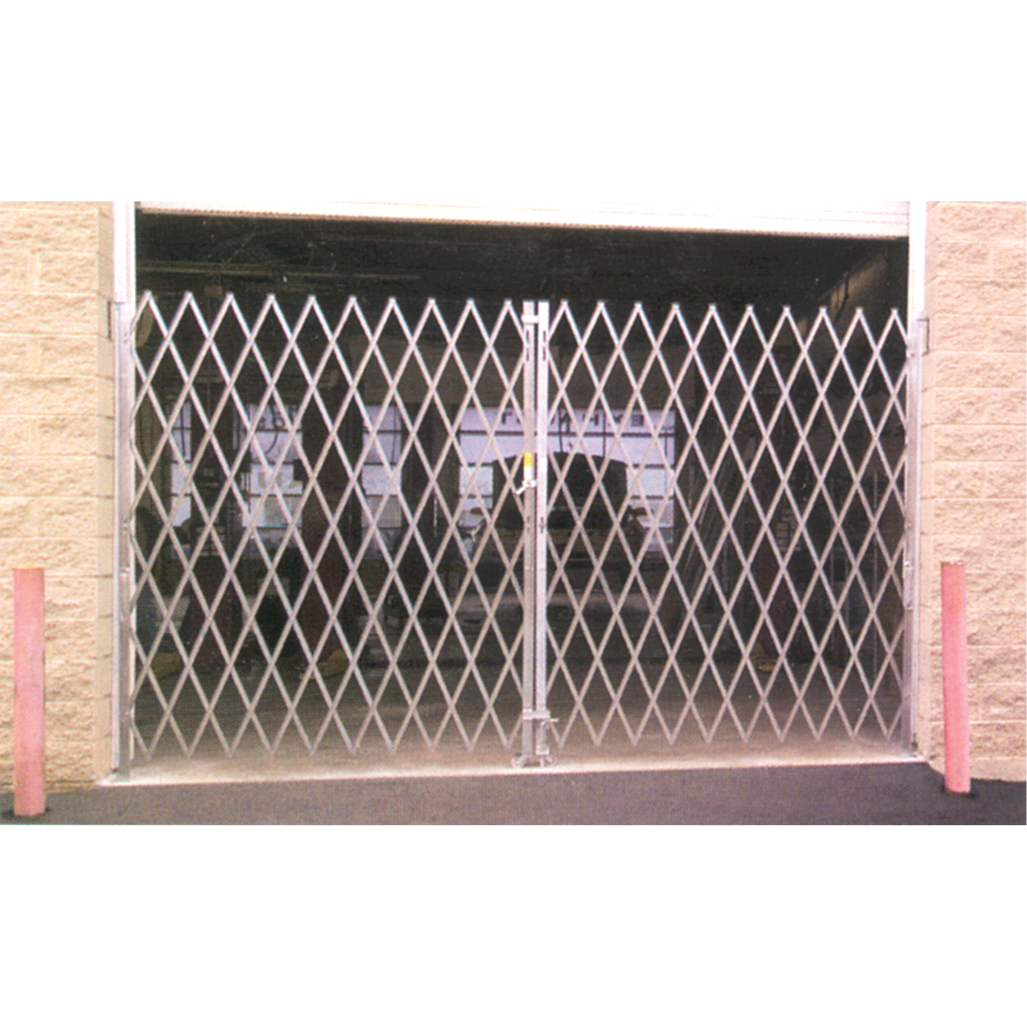Illinois Engineered Products PFG1265 Galvanized Folding Security Gates ...