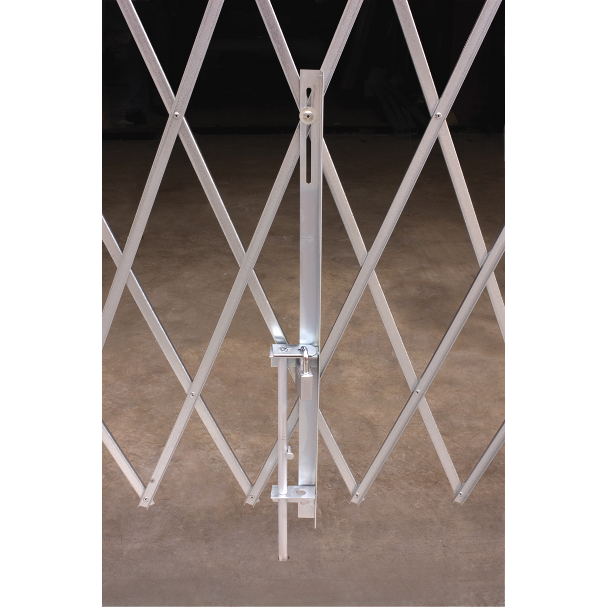 Illinois Engineered Products SSG570L Galvanized Folding Security Gates ...