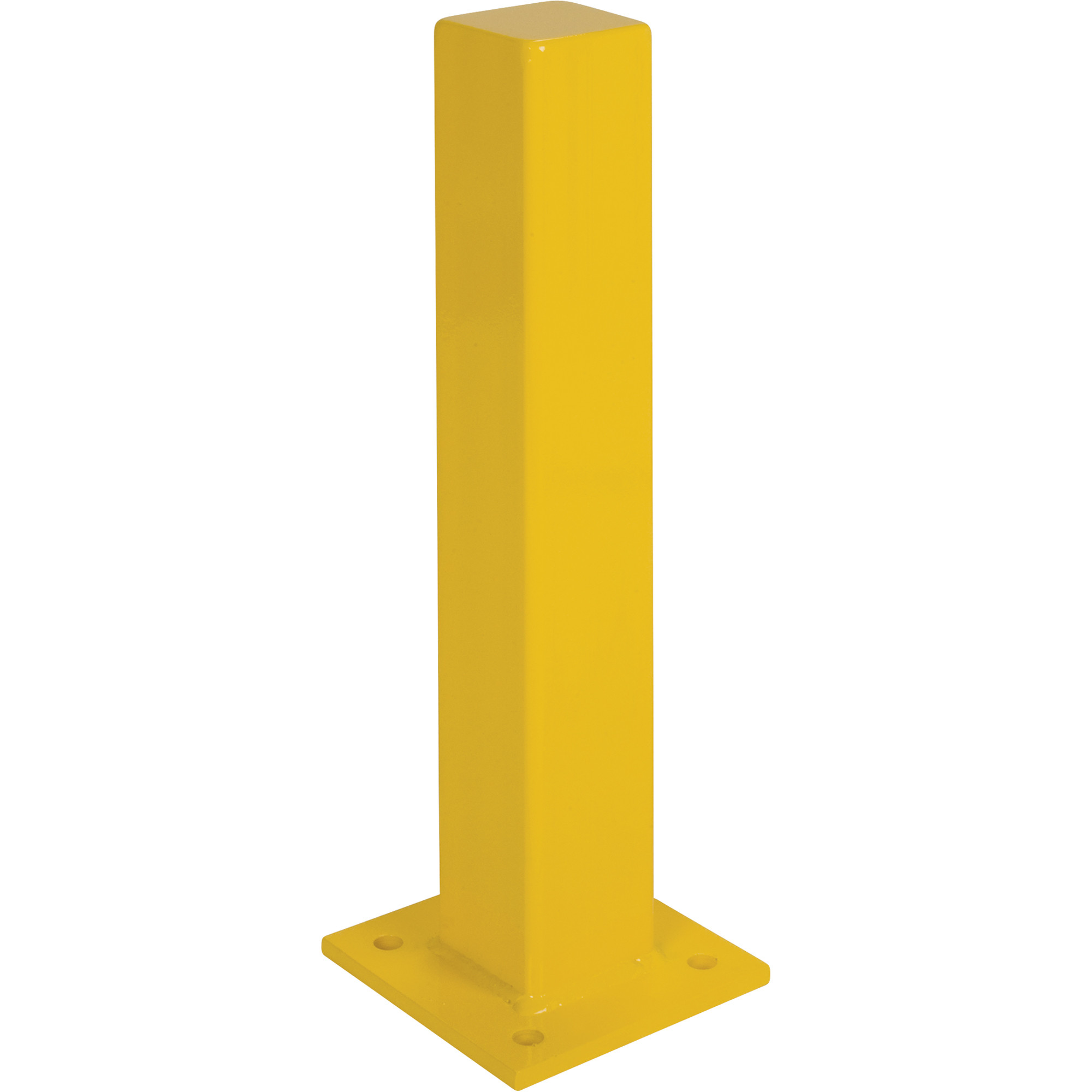 Kleton KD125 Heavy-Duty Bollards, Steel, 24" H x 4" W, Yellow